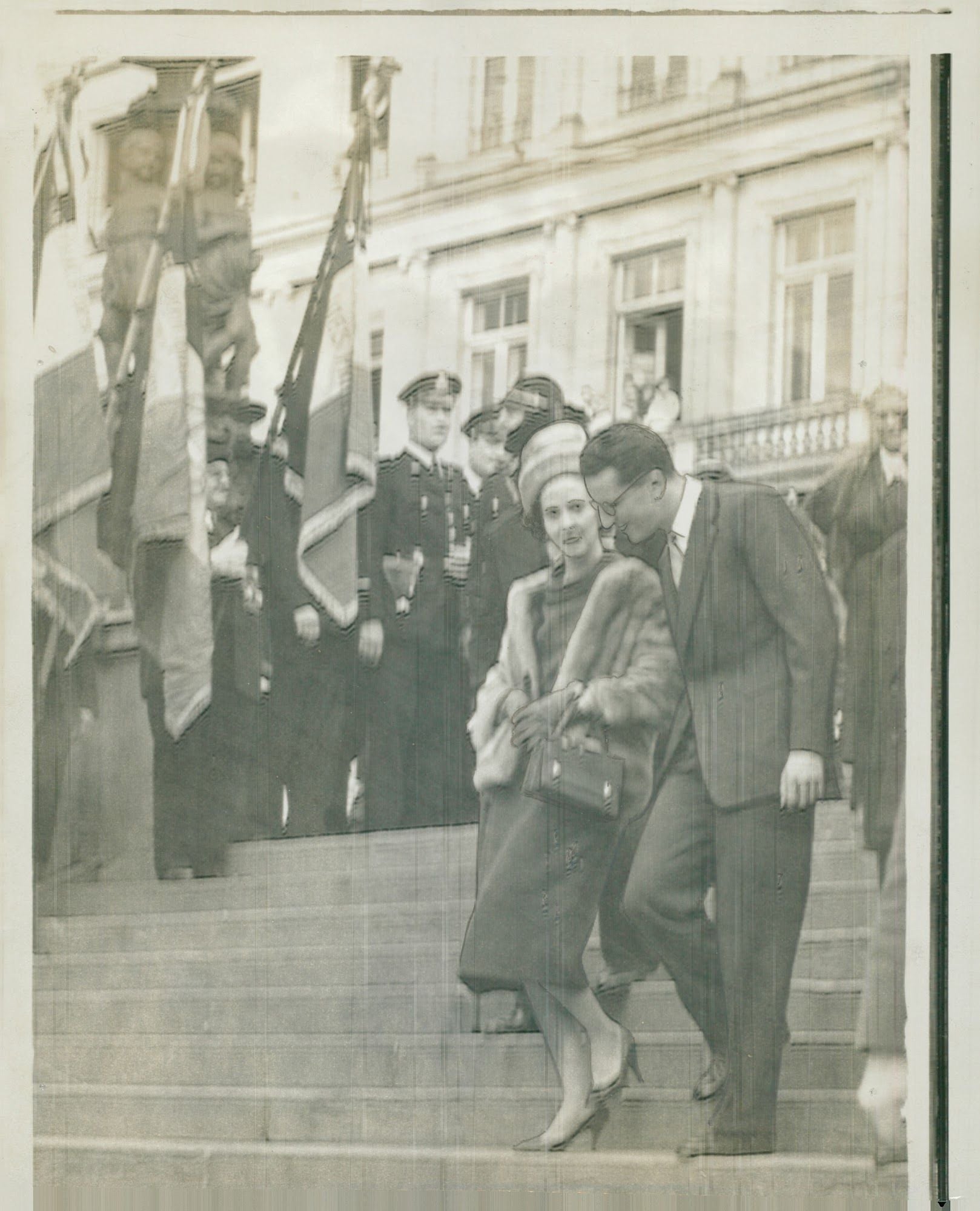 BRUSSELS SEPT KING BAUDOUIN BELGIUM FIANCEE DONA FABIOLA MORA SWEDEN R