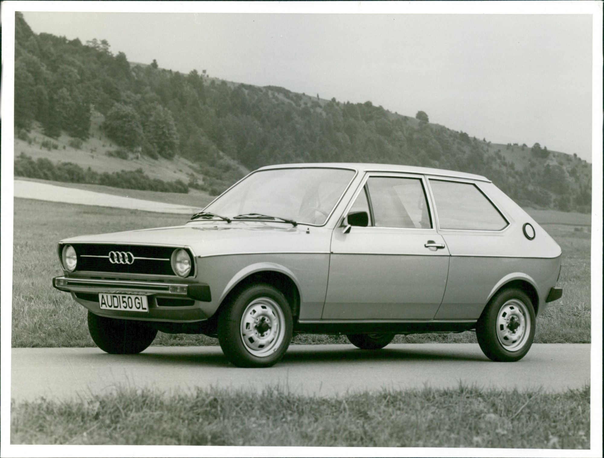1974 Audi 50GL - Vintage Photograph