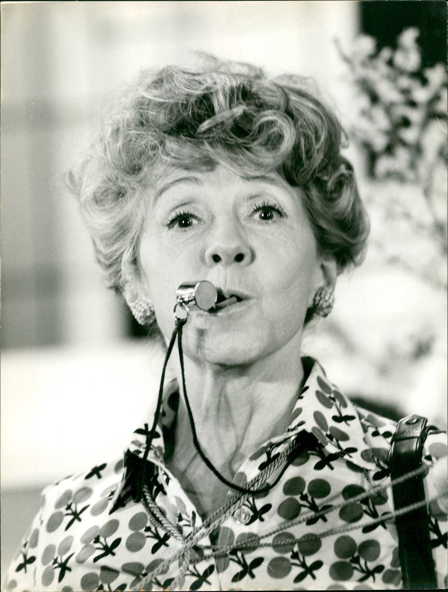 Actress Inge Meysel - Vintage Photograph