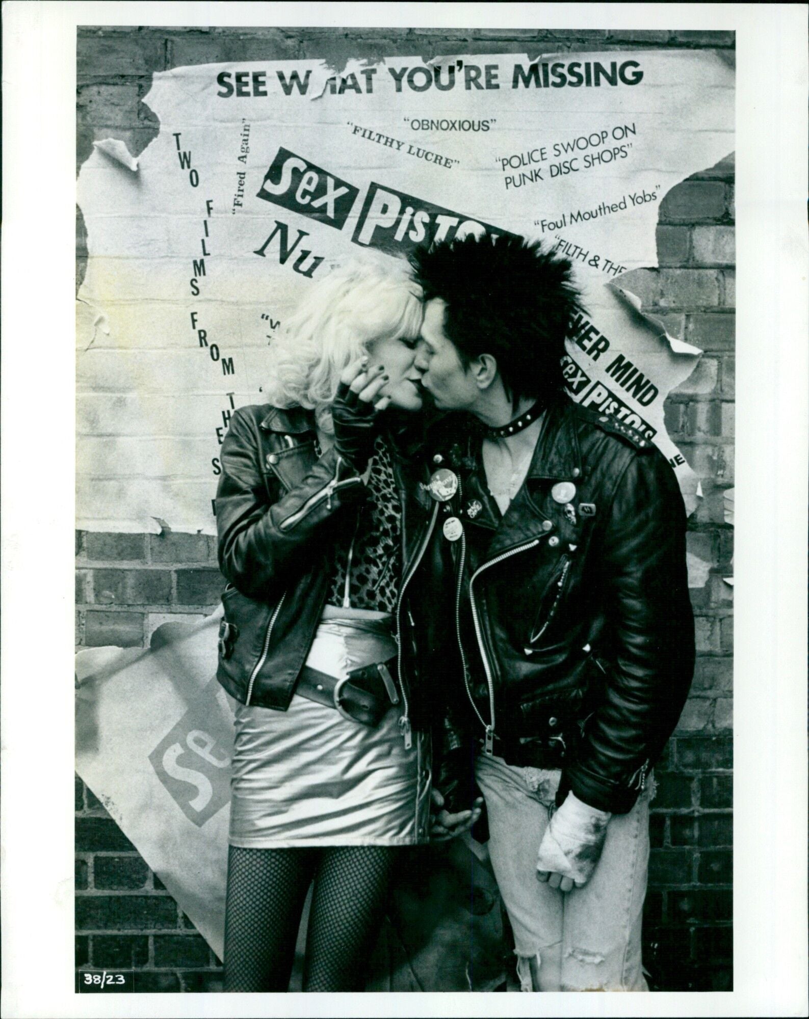 Sid and Nancy - Vintage Photograph