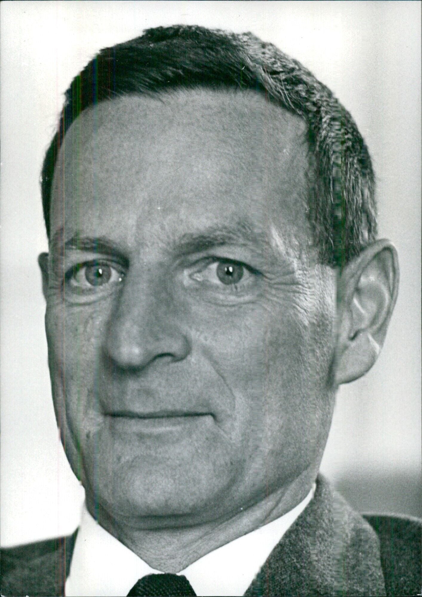 British Scientist, Dr. Rex Richards - Vintage Photograph