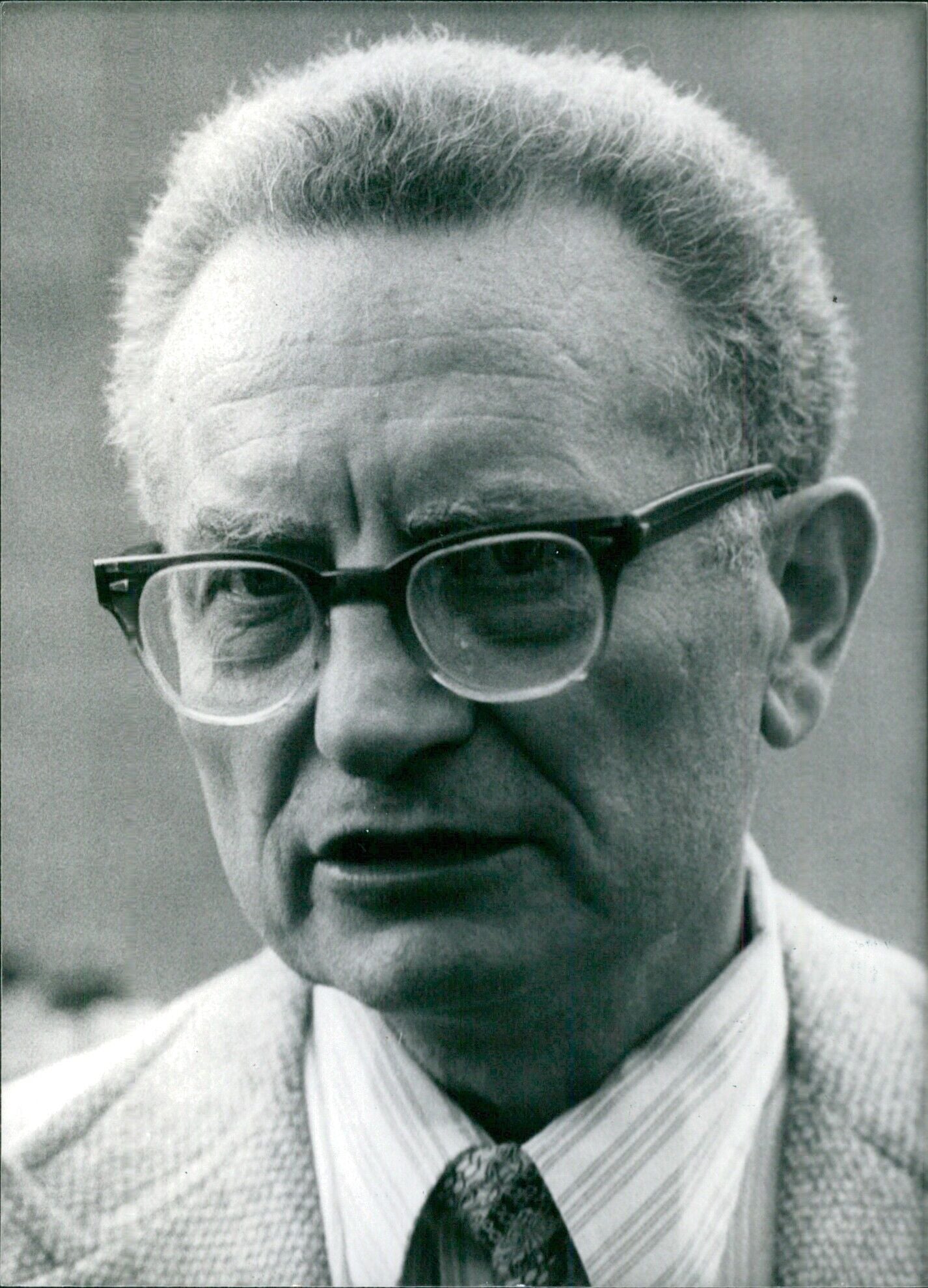 PAUL A. SAMUELSON, Nobel Prize-winning economist - Vintage Photograph