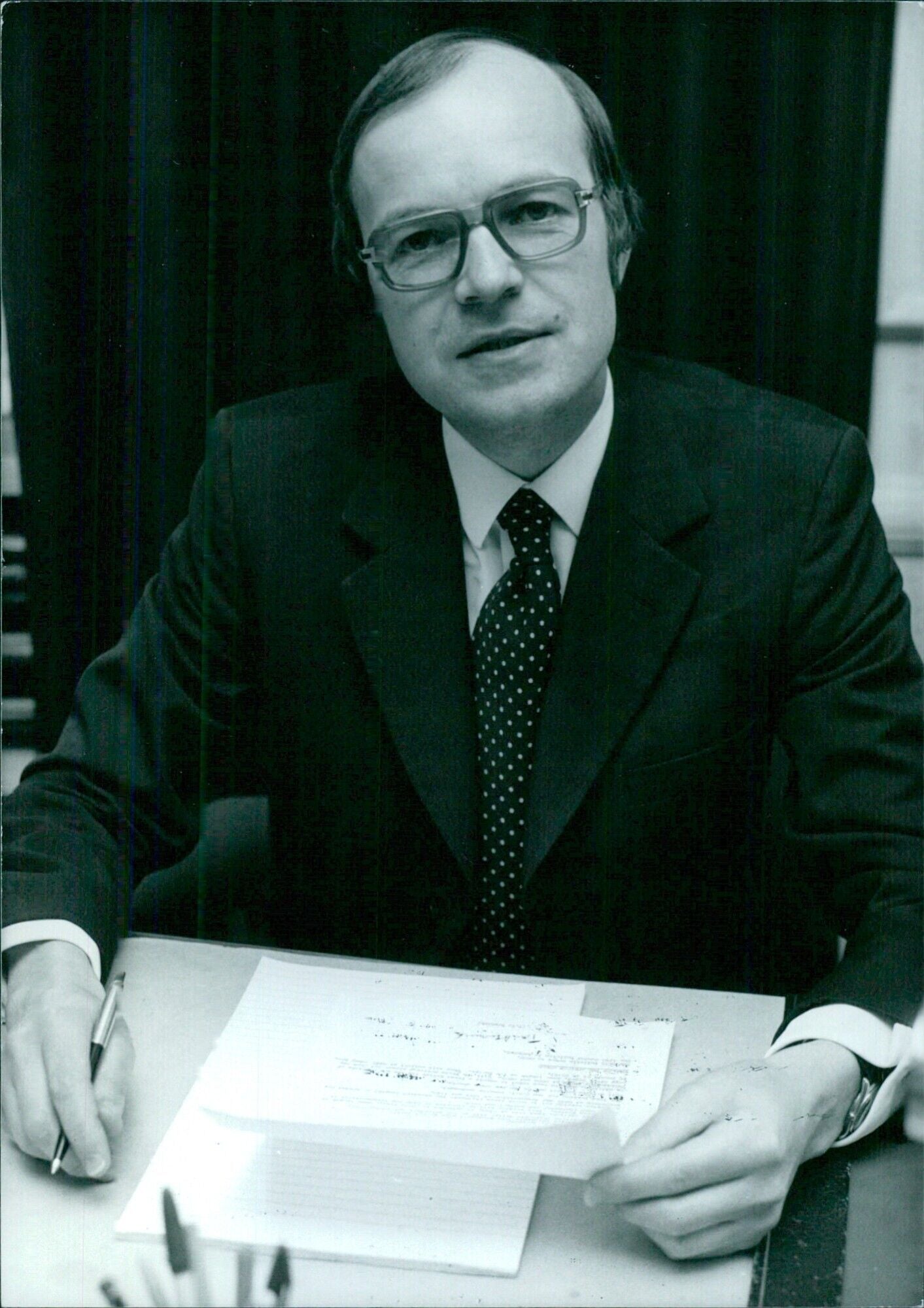 British Broadcasting Personalities: DAVID WITHEROW Editor of the BBC E