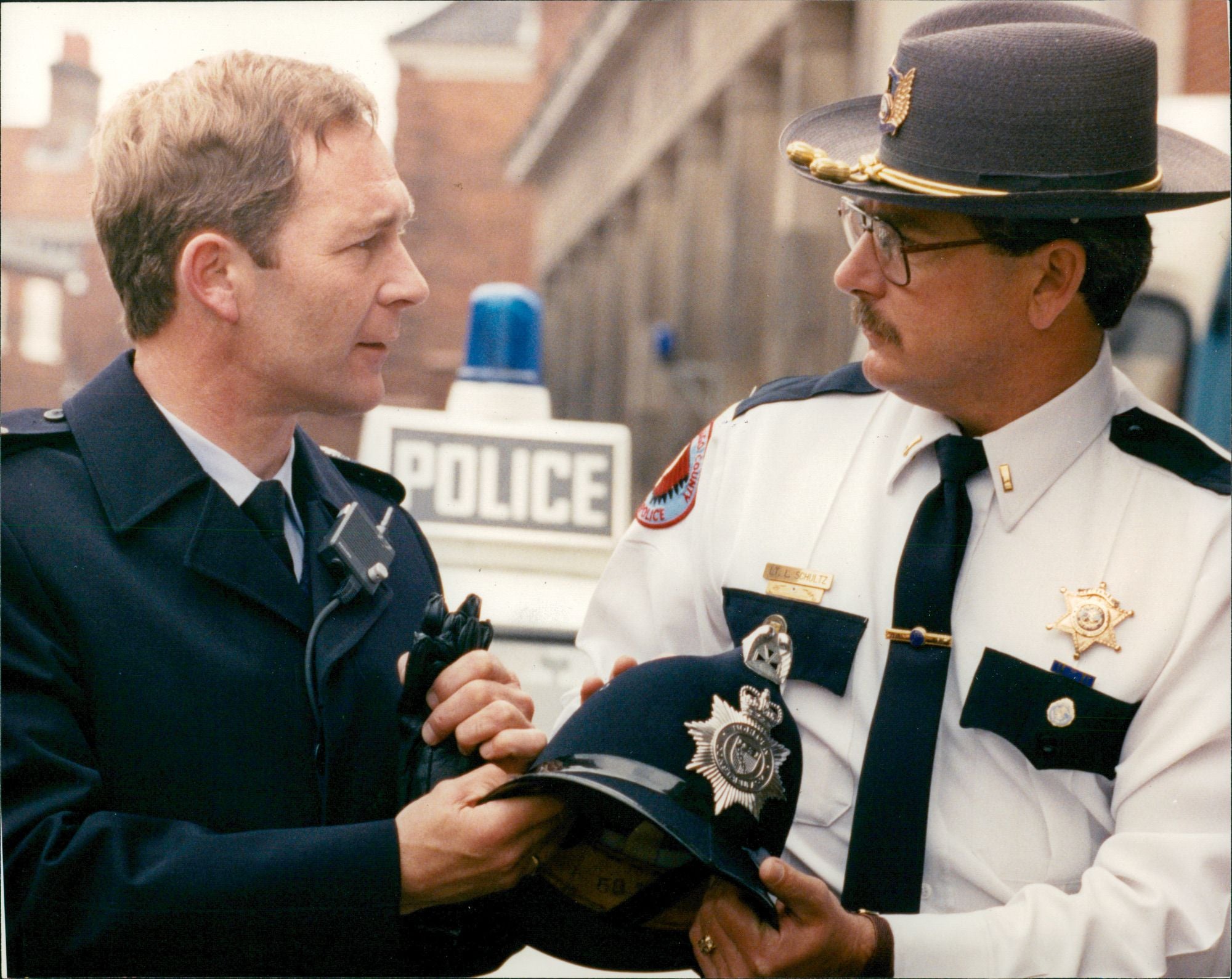 Police Uniforms - Vintage Photograph