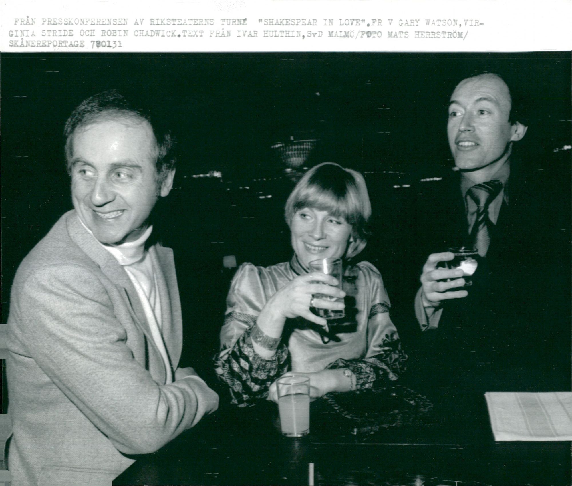 Robin Chadwick, actor - Vintage Photograph