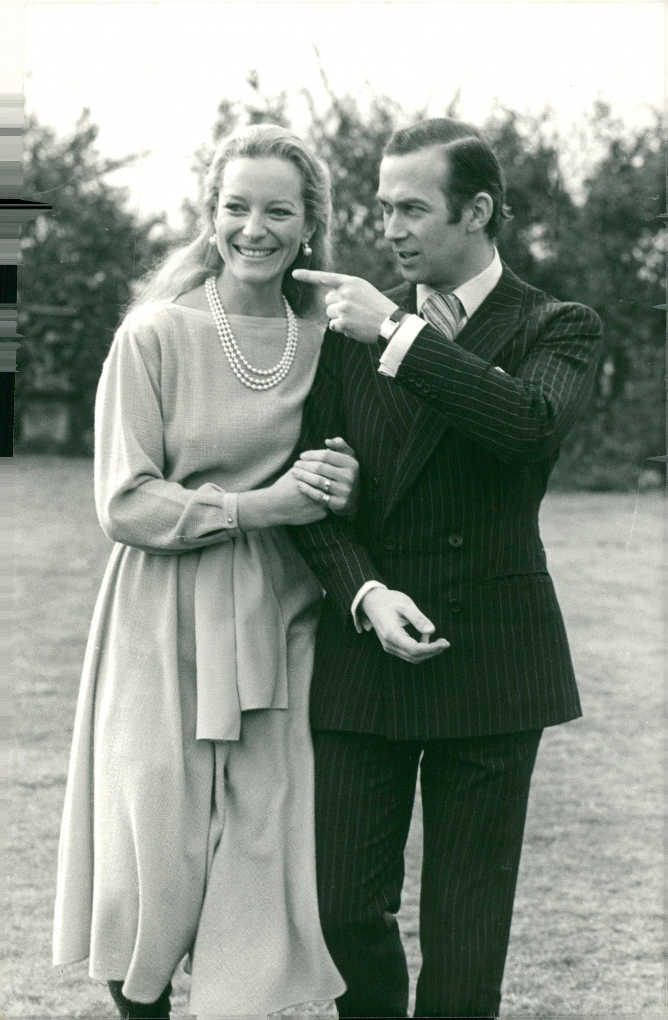 Richard spinks and prince michael kent. - Vintage Photograph