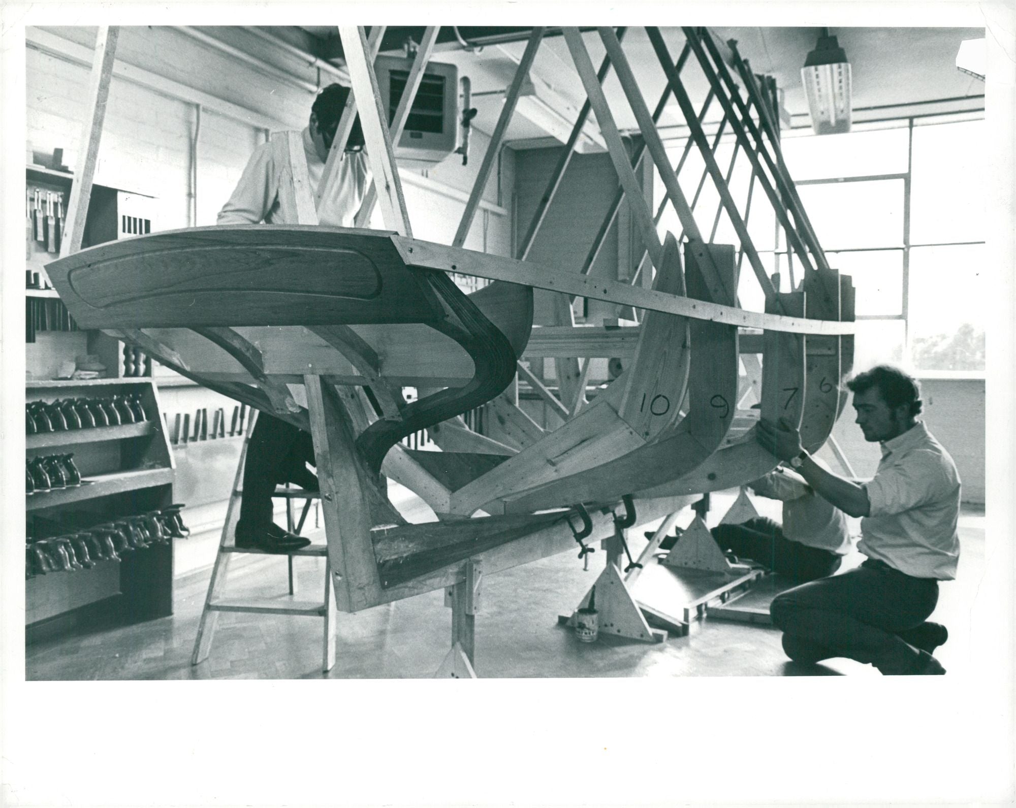 lateen-rigged boat - Vintage Photograph