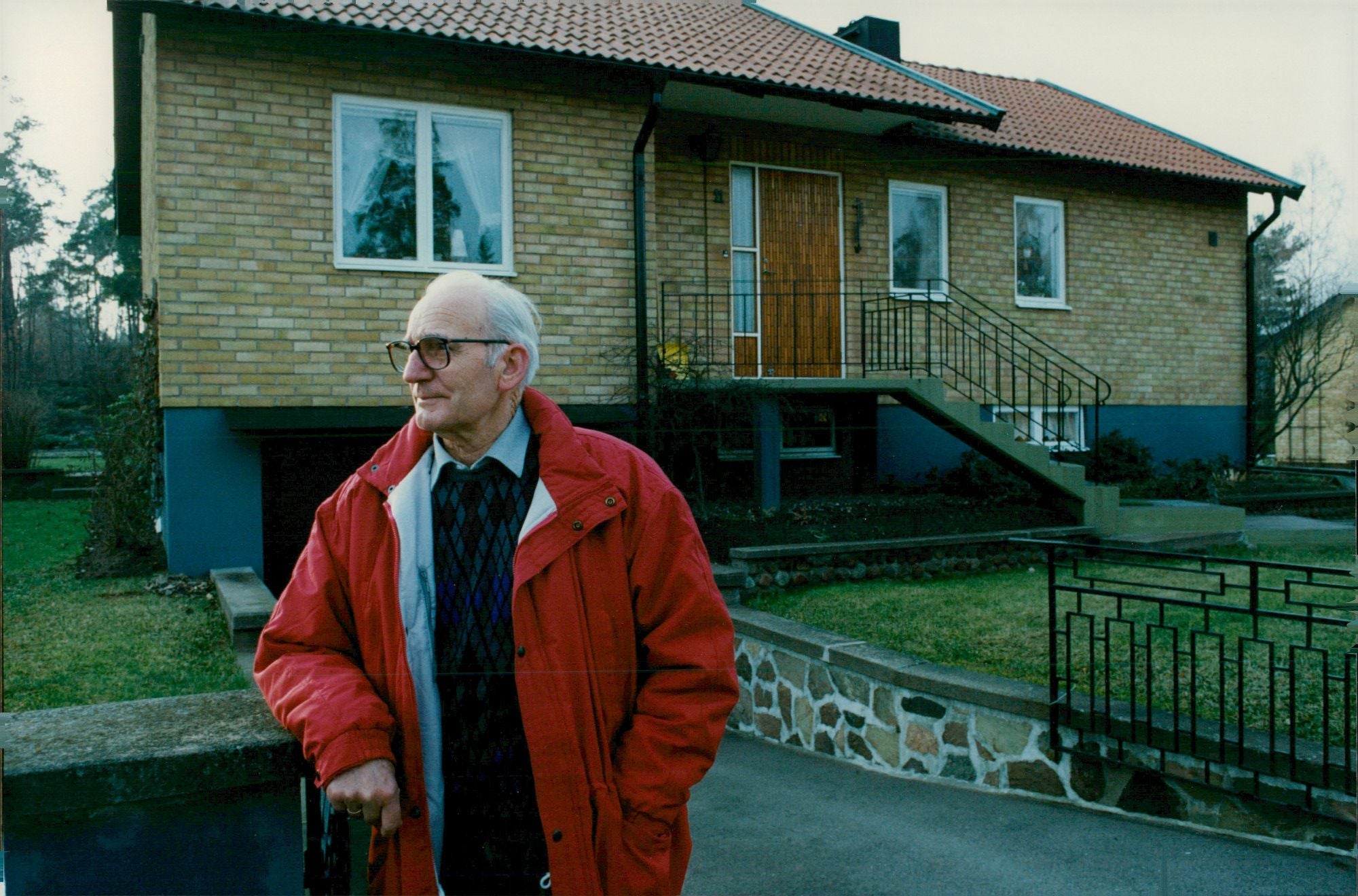 1990 ENGEL ALFRED PHOTO SVO - Vintage Photograph