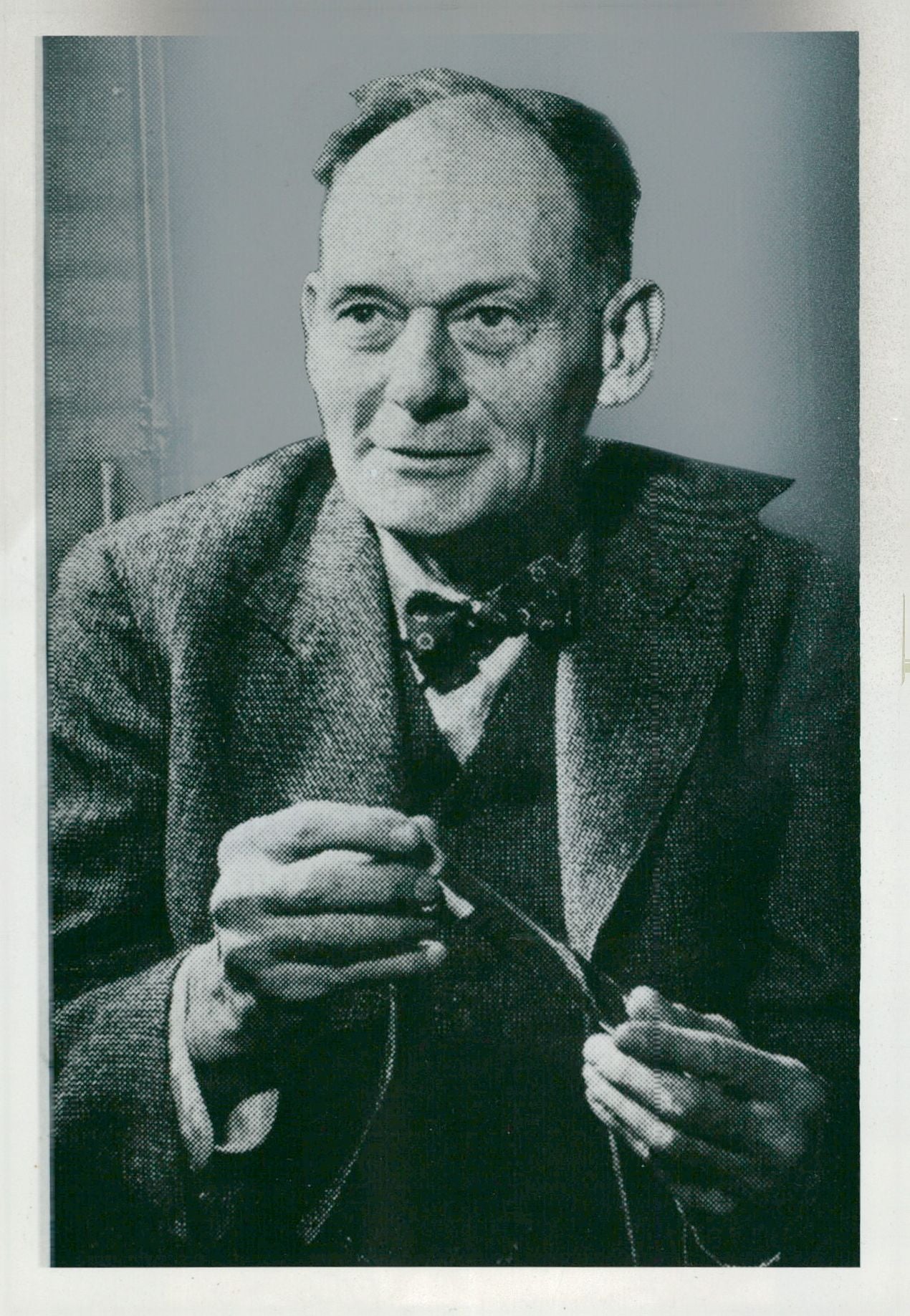John Enders Nobel Prize in Medicine 1954 - Vintage Photograph