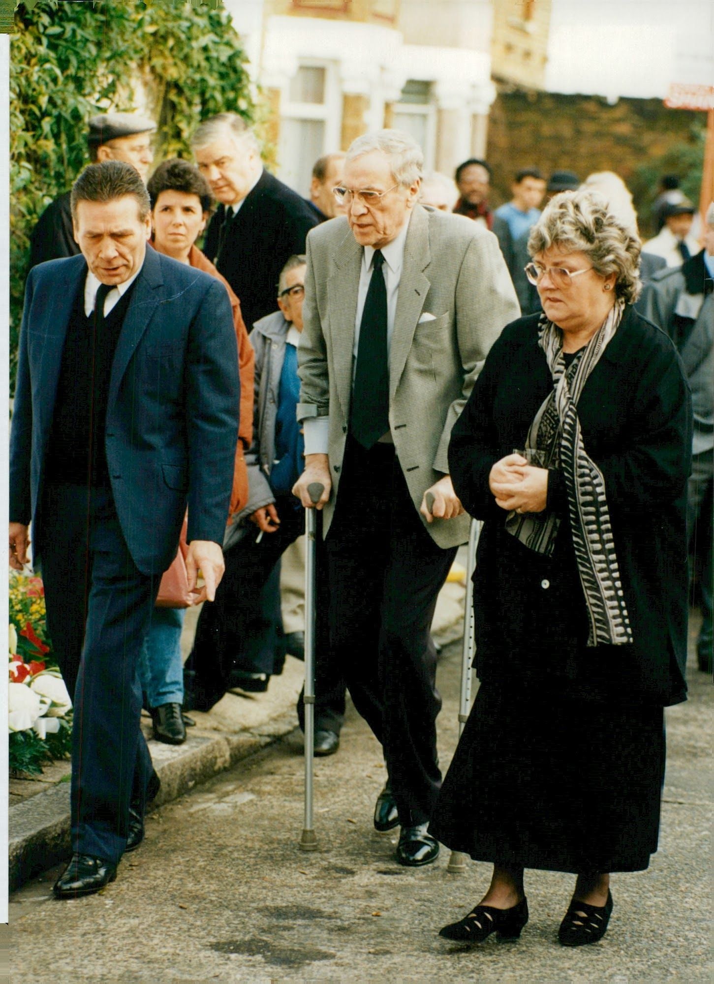 Buster Edwards dumma begravning - Vintage Photograph