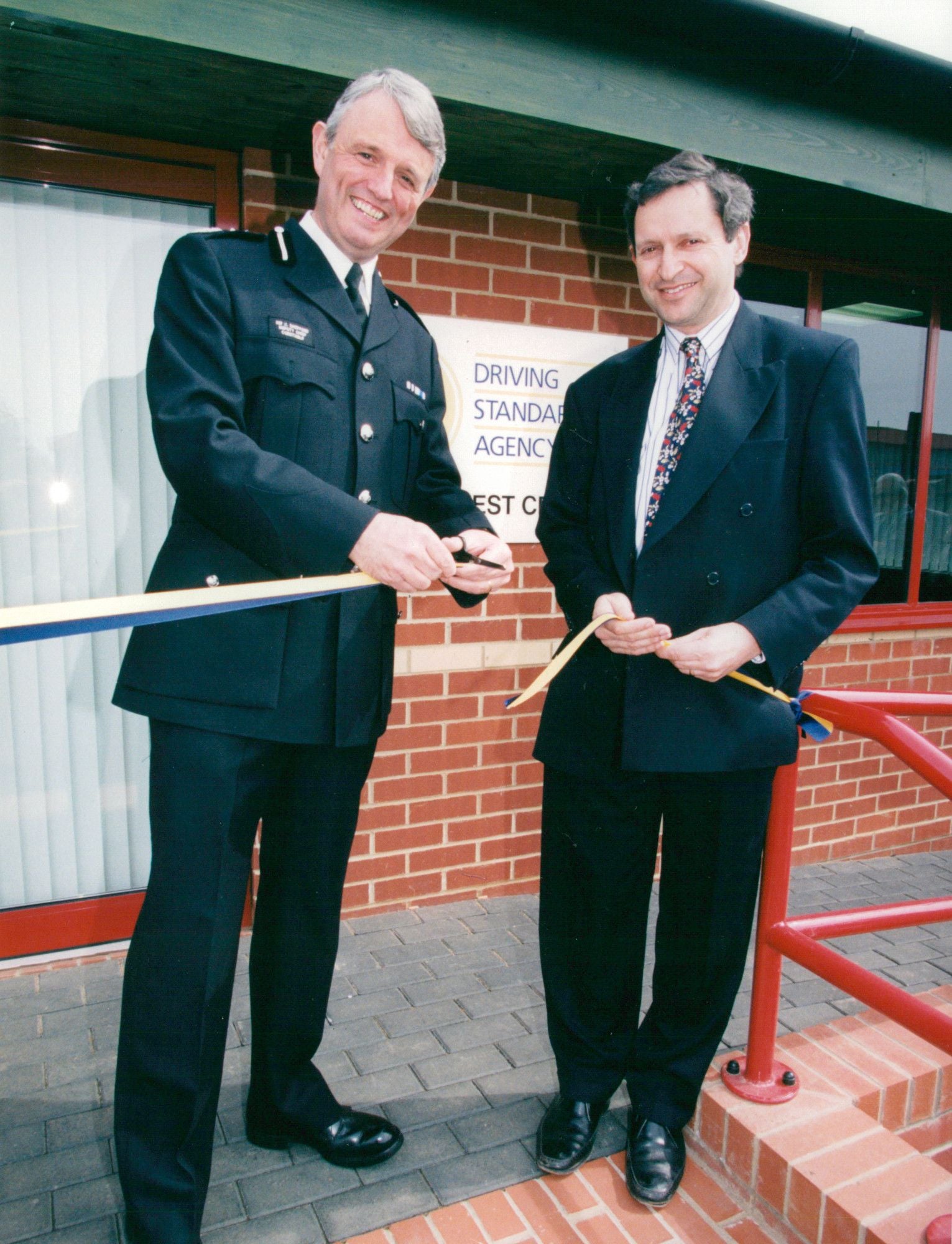Roads:collin shepard with bernard herden. - Vintage Photograph