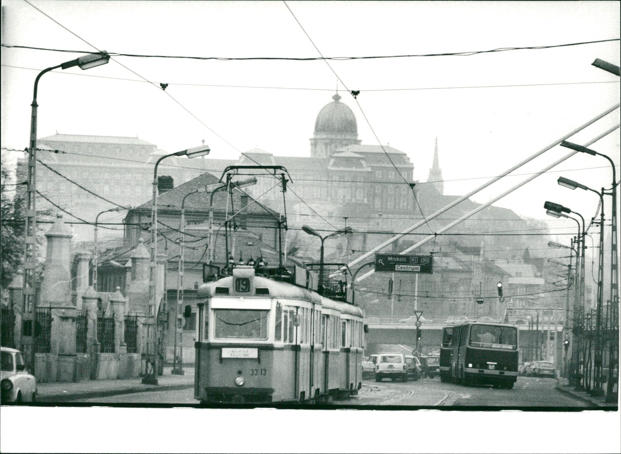 Barn, trafik - Vintage Photograph