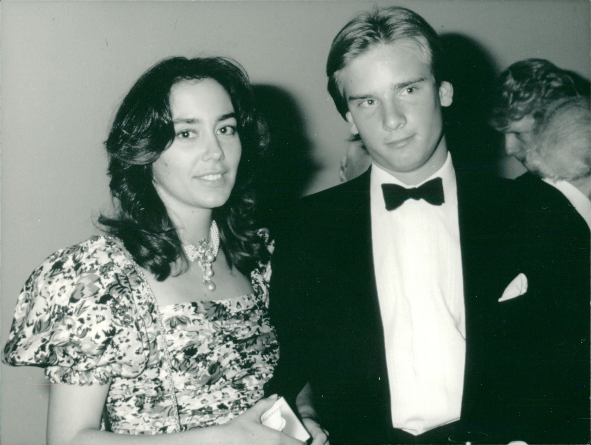 Mr. Tara Getty and Mrs. Domenique Getty - Vintage Photograph