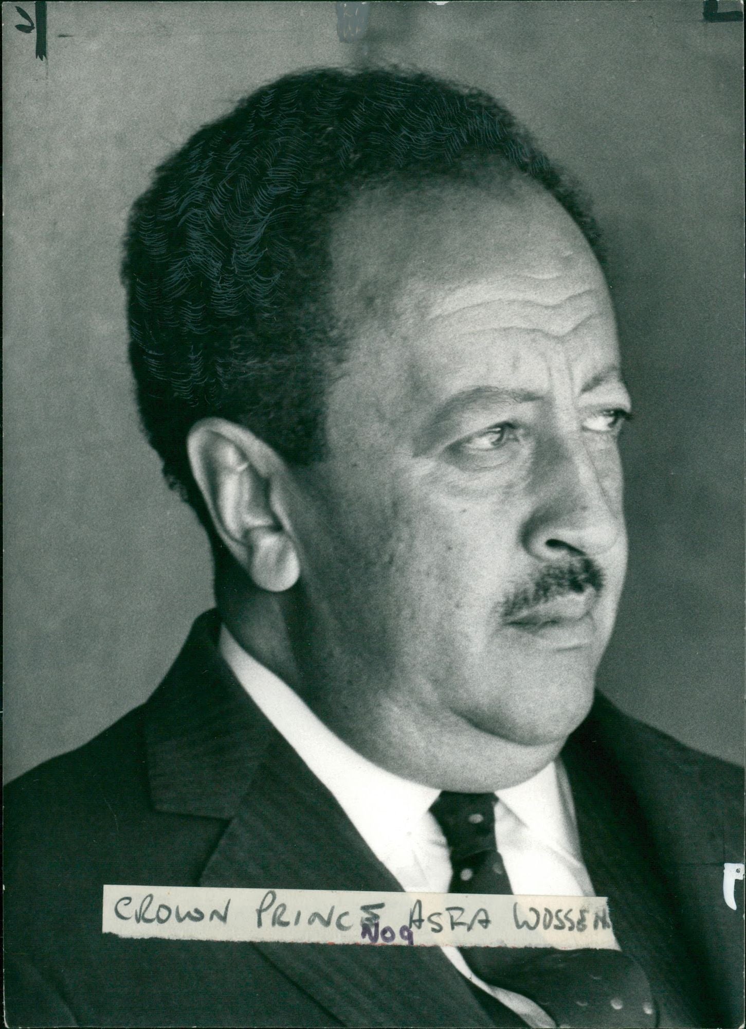 Abyssinia: Crown Prince Asfa Wassen Son and their of Emperor Haile Sel