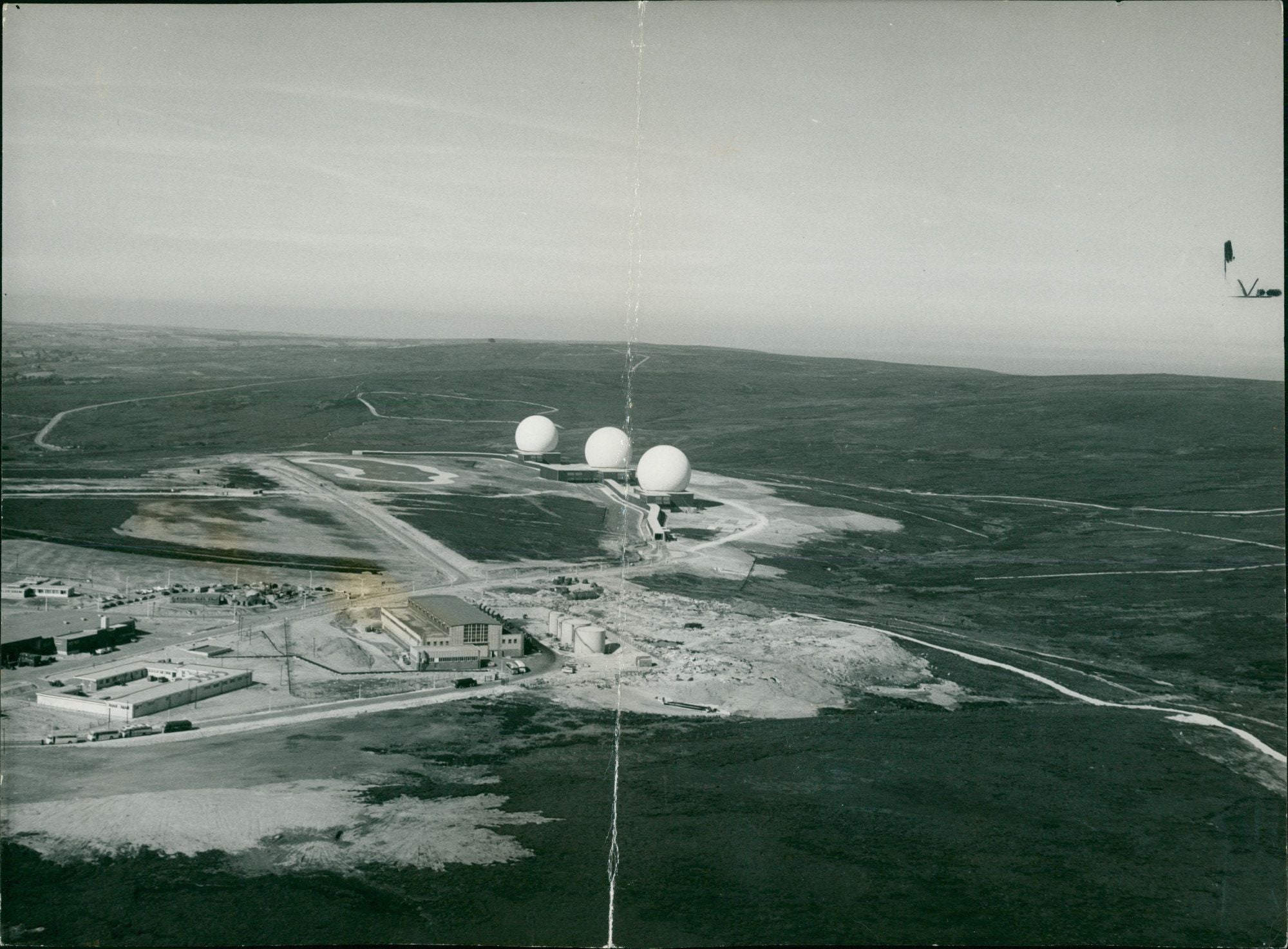 Ballistic Missile Early Warning System - Vintage Photograph