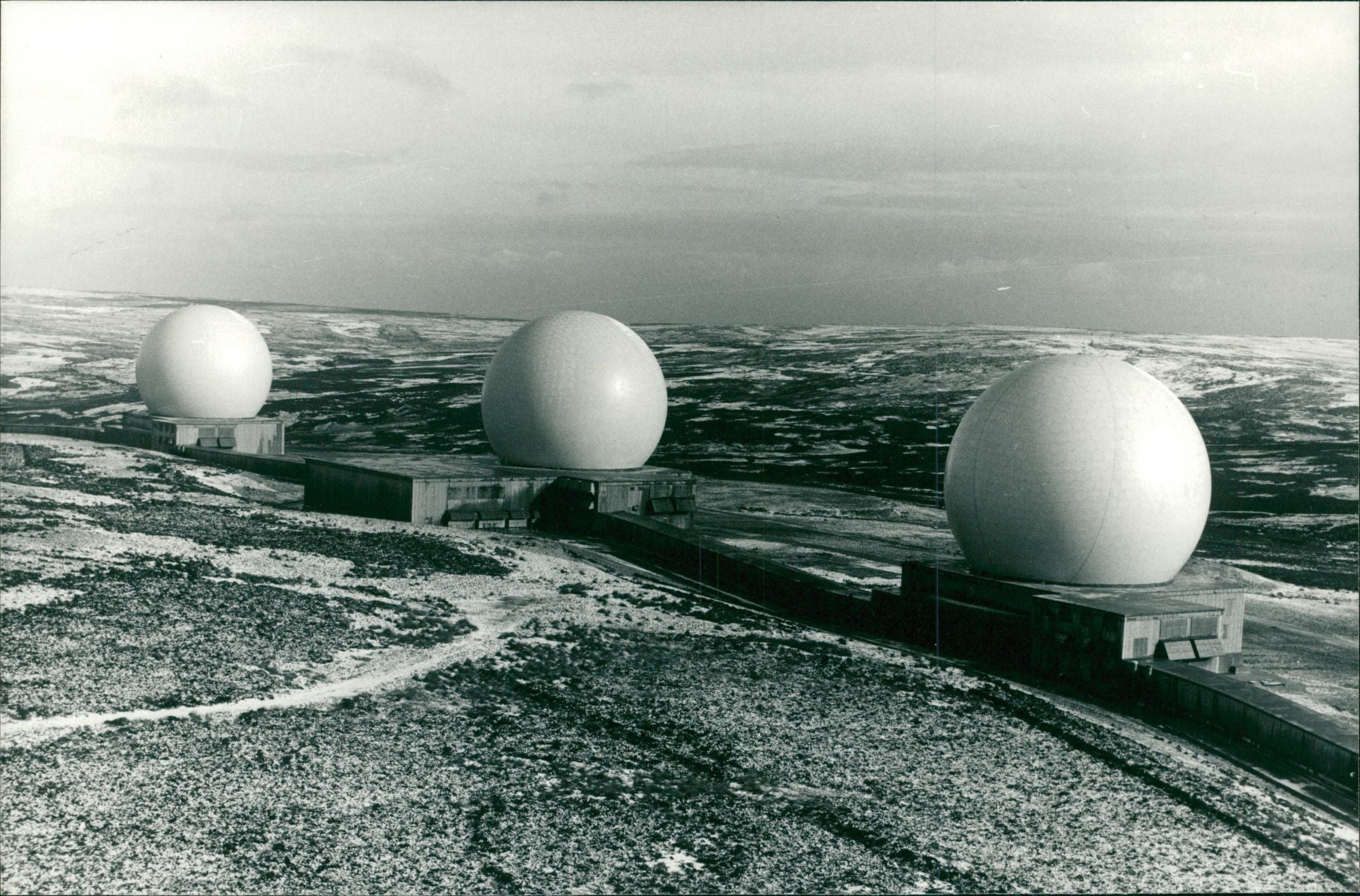 Ballistic Missile Early Warning System - Vintage Photograph