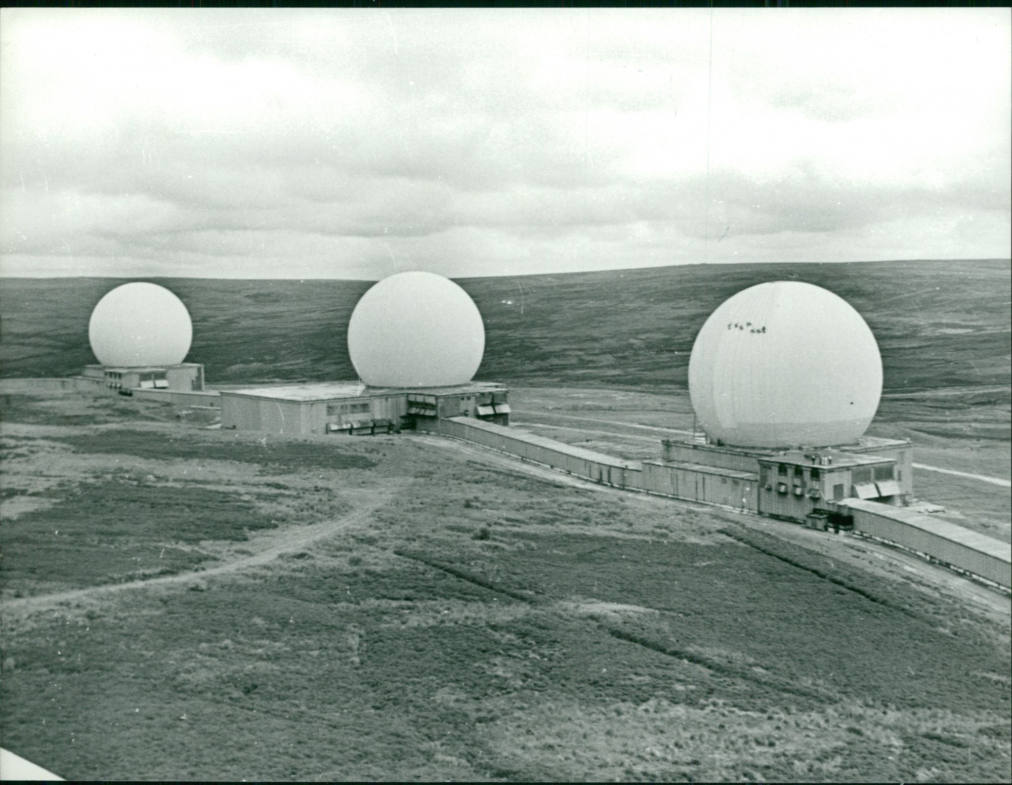 Ballistic Missile Early Warning System - Vintage Photograph