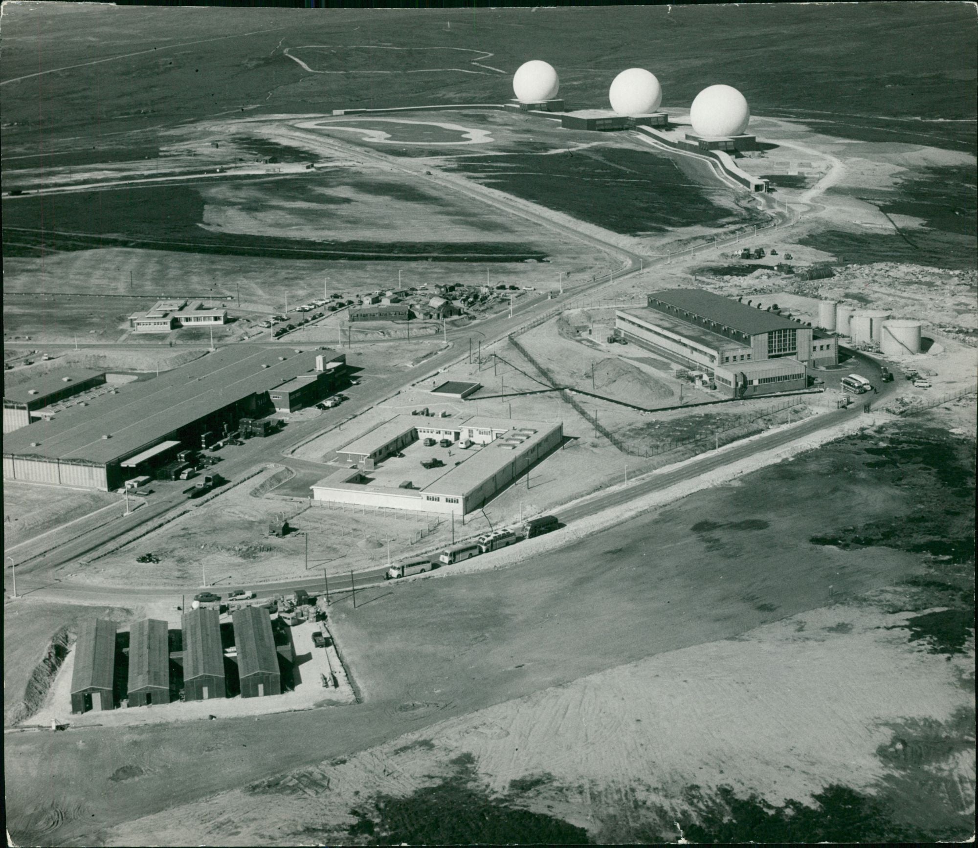 Ballistic Missile Early Warning System - Vintage Photograph