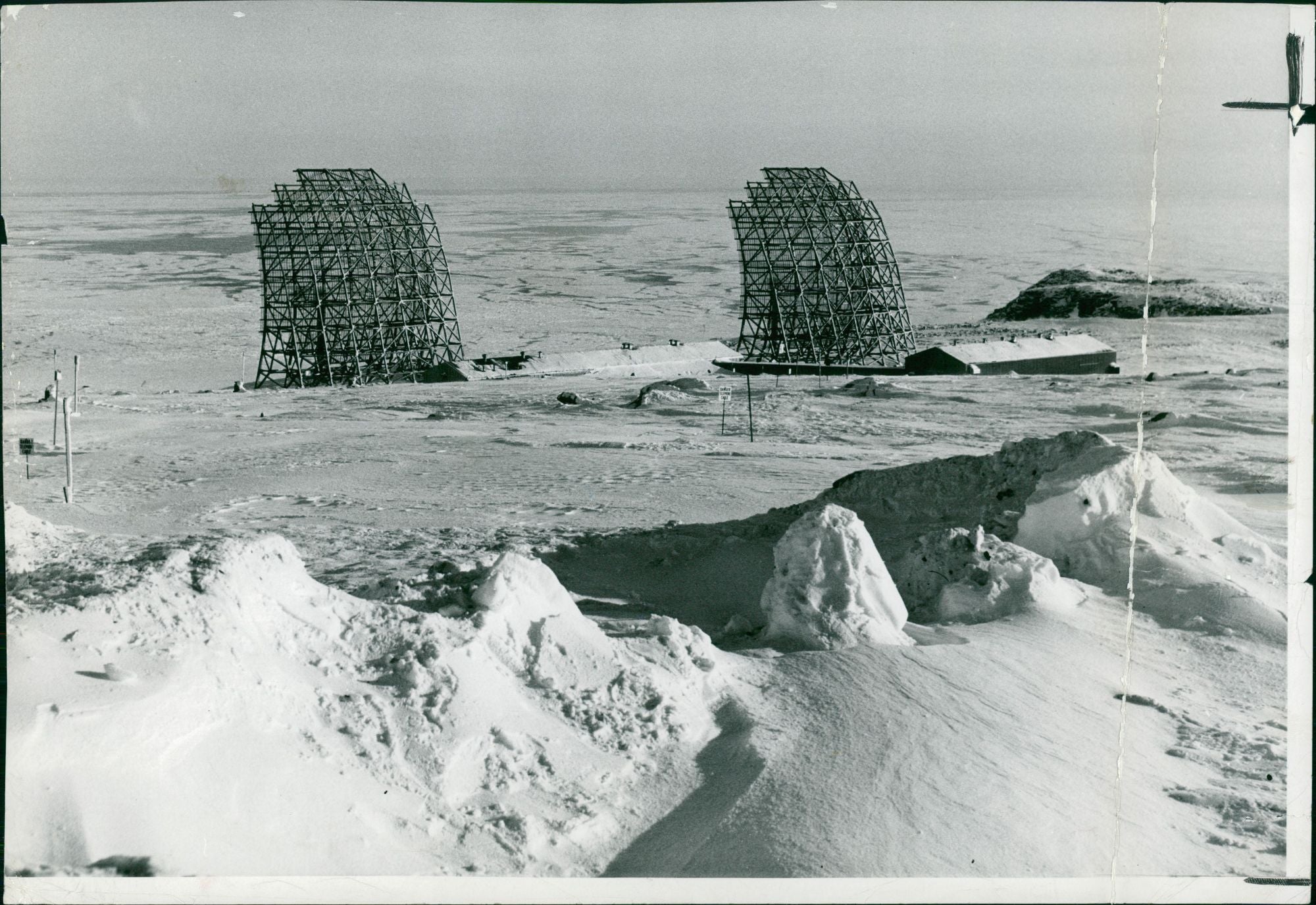 Ballistic Missile Early Warning System - Vintage Photograph