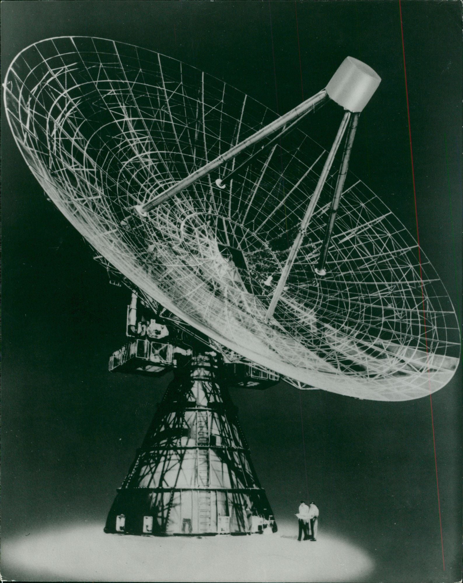 Ballistic Missile Early Warning System - Vintage Photograph