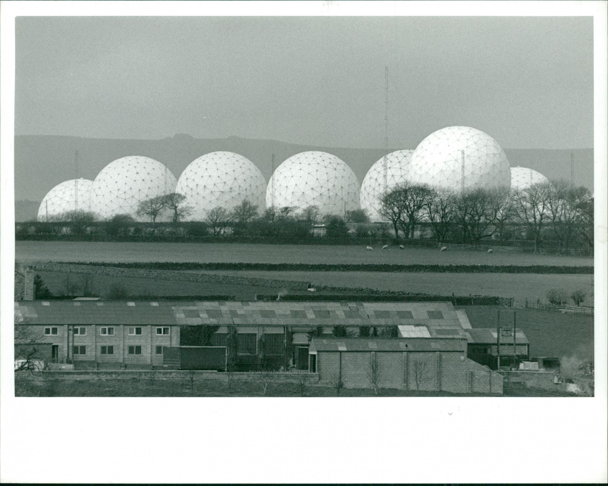 Ballistic Missile Early Warning System - Vintage Photograph