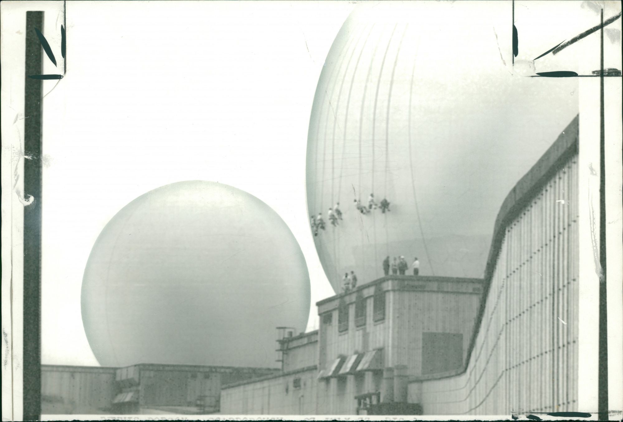 Ballistic Missile Early Warning System - Vintage Photograph