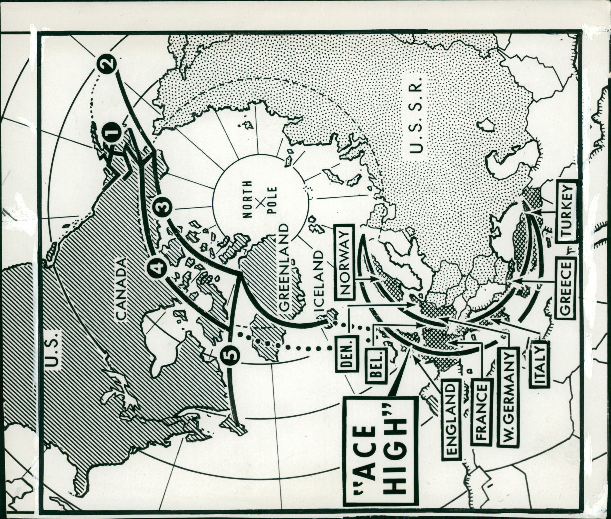 Ballistic Missile Early Warning System - Vintage Photograph