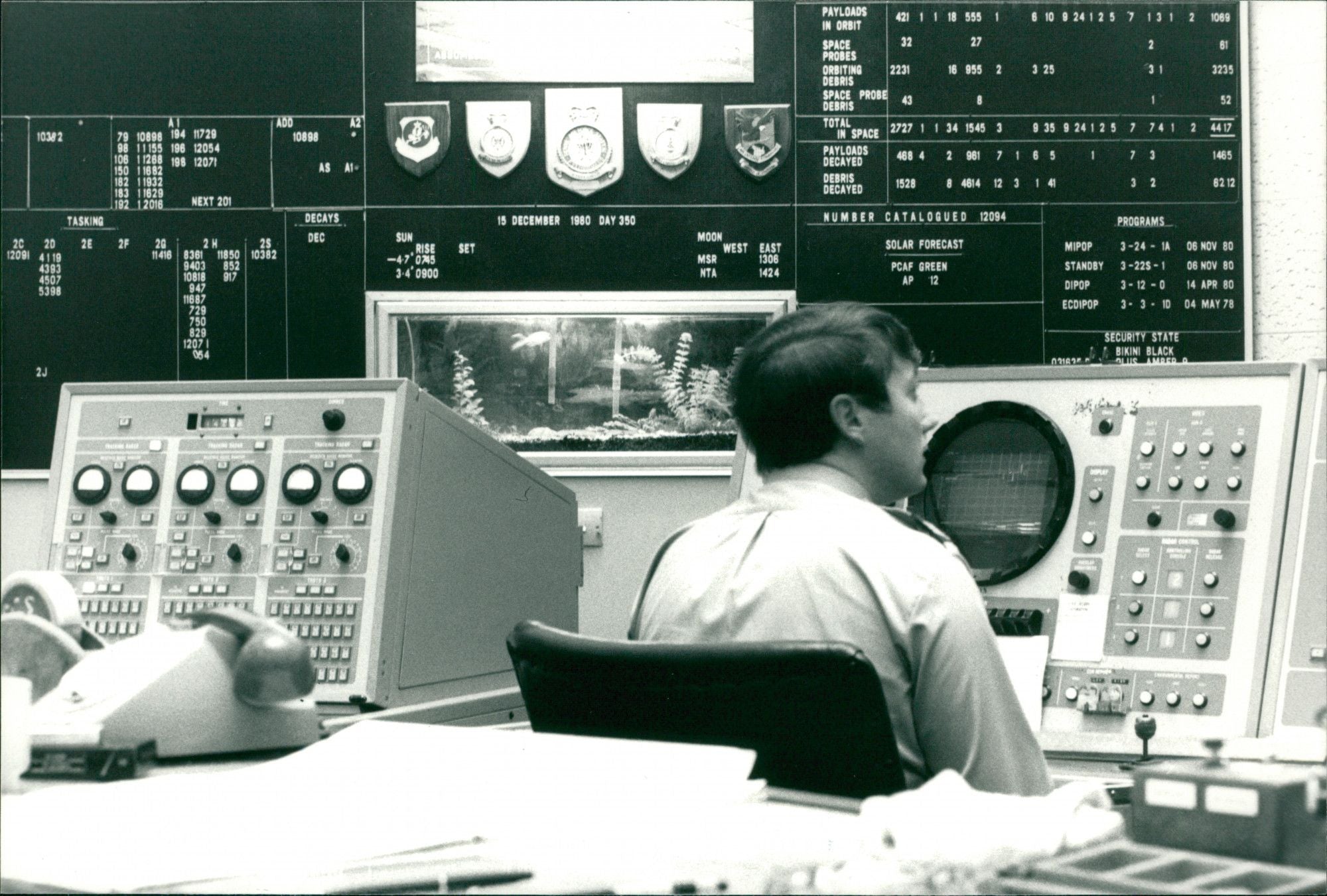 Ballistic Missile Early Warning System - Vintage Photograph