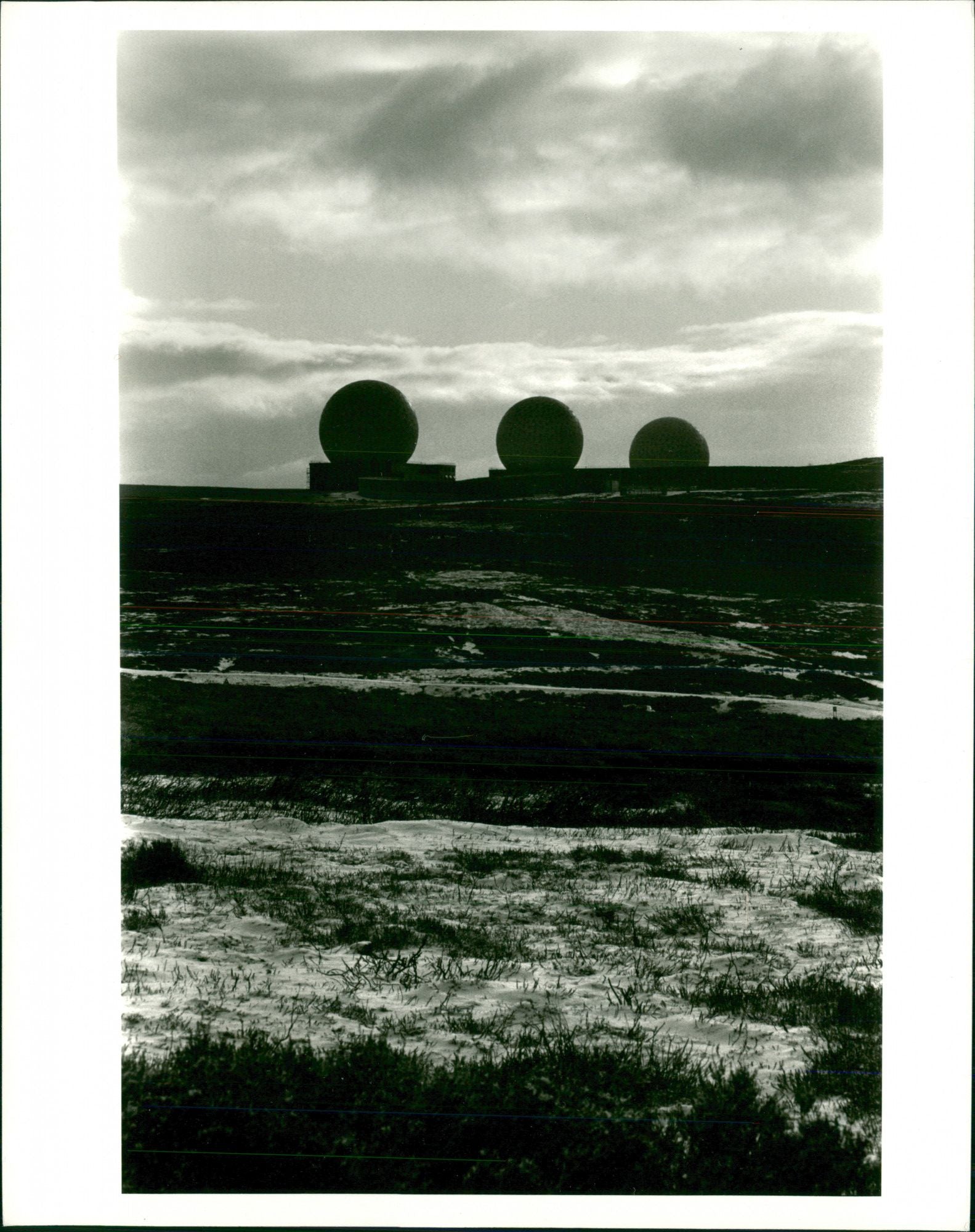 Ballistic Missile Early Warning System - Vintage Photograph