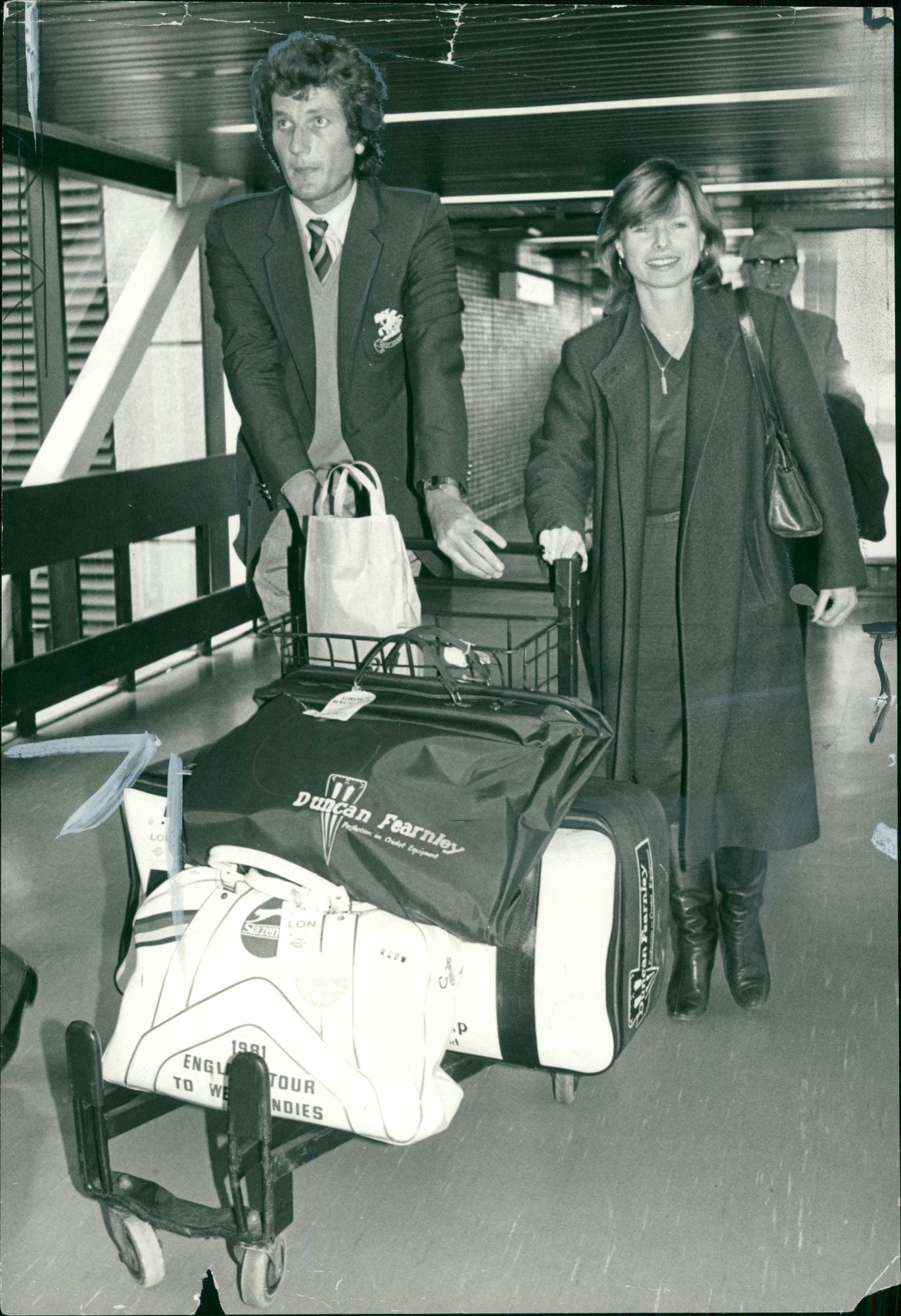 Bob Willis and juliet. - Vintage Photograph