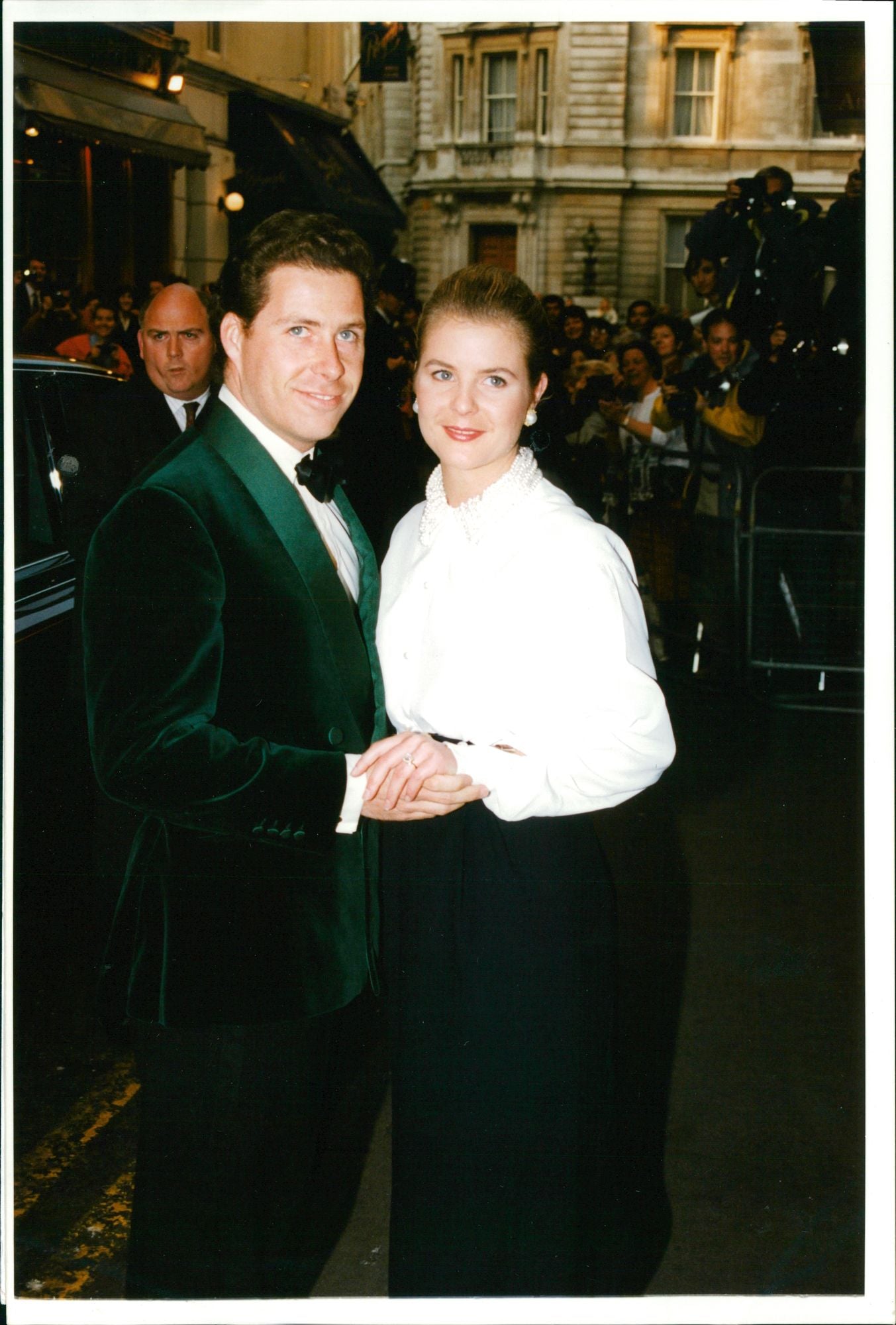 viscount linley and his wife - Vintage Photograph