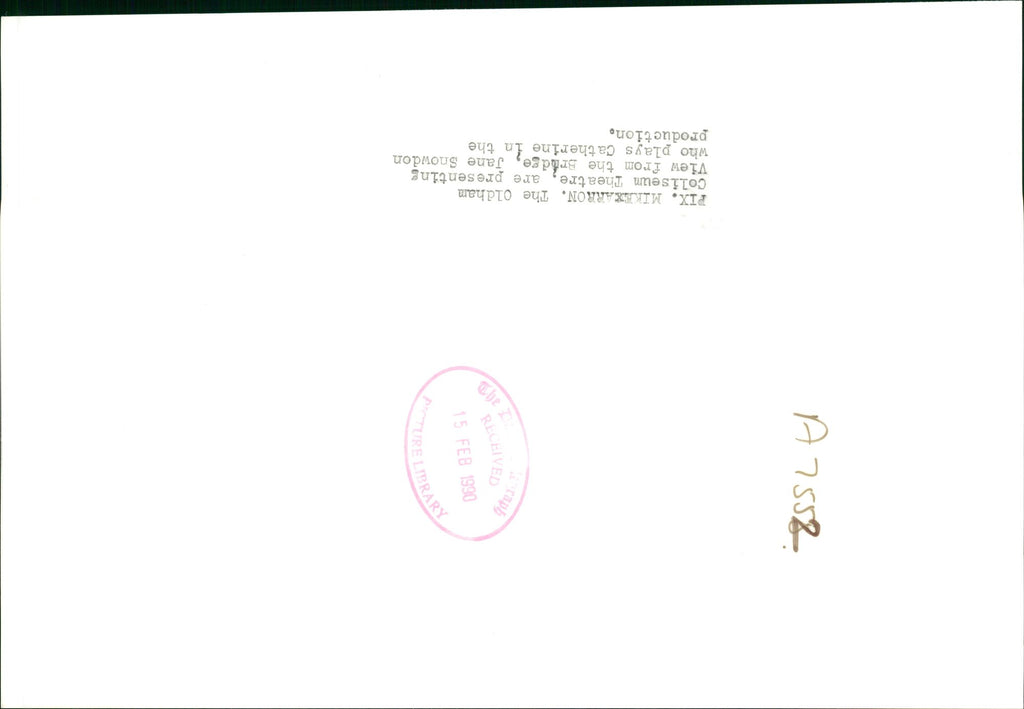 Jane Snowden - Vintage Photograph