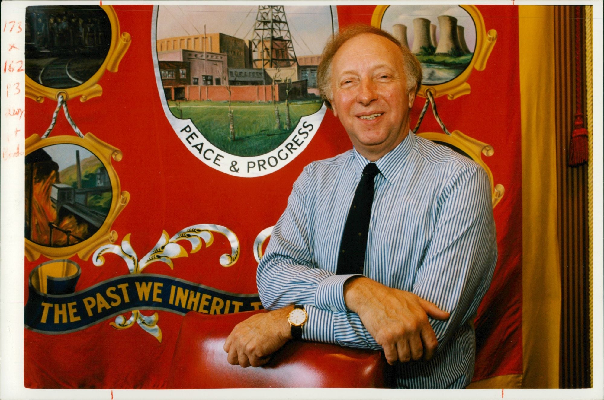 Arthur Scargill Political leader - Vintage Photograph