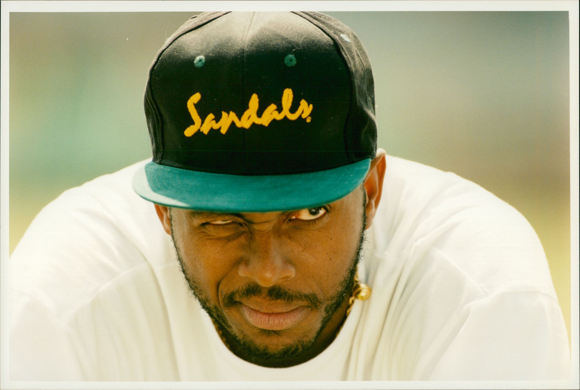 Courtney Walsh Jamaican cricketer - Vintage Photograph