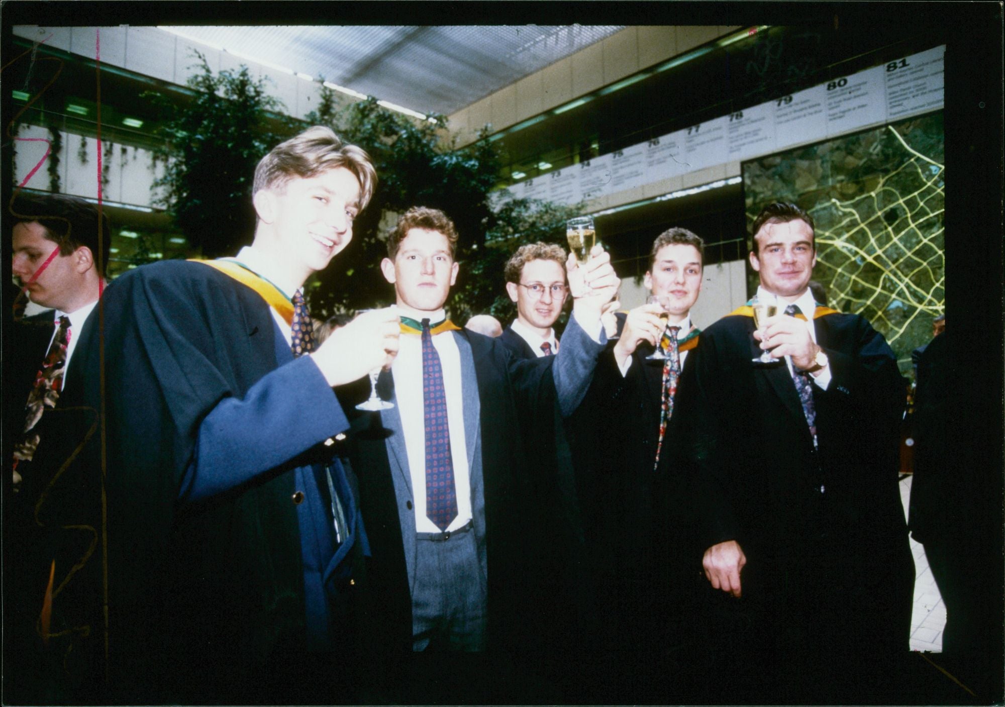 Students from 1993 - Vintage Photograph