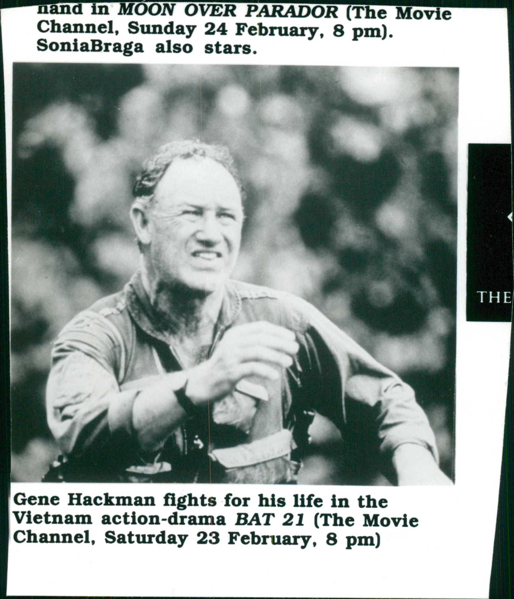 Actor Gene Hackman stars as Lt. Col. Iceal Hambleton in 'Bat 21' - Vin