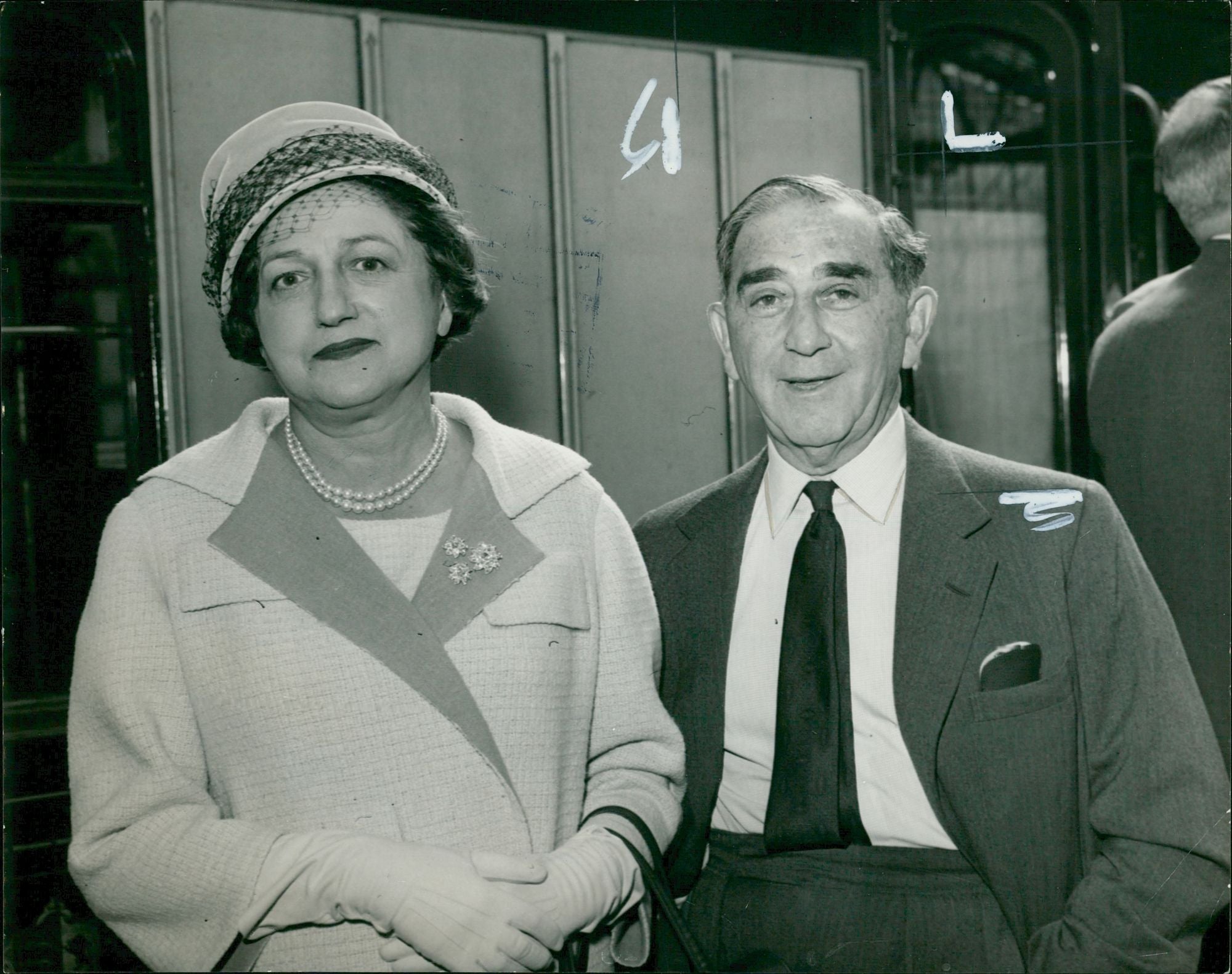 Simon Marks, 1st Baron Marks of Broughton. - Vintage Photograph