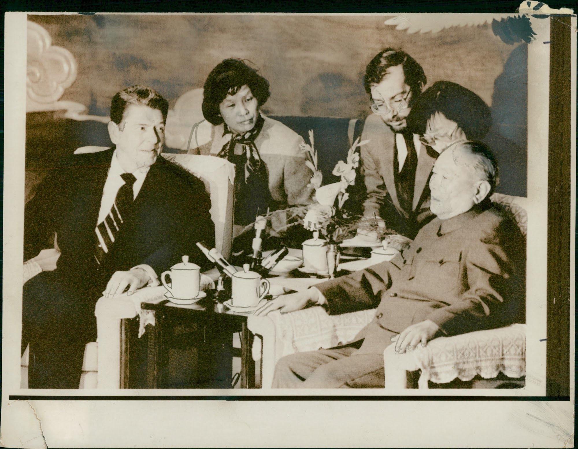 Ronald Reagan 1989. - Vintage Photograph