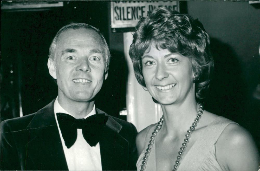 Theatre Impresario Ray Cooney and his wife Linda Cooney - Vintage Phot
