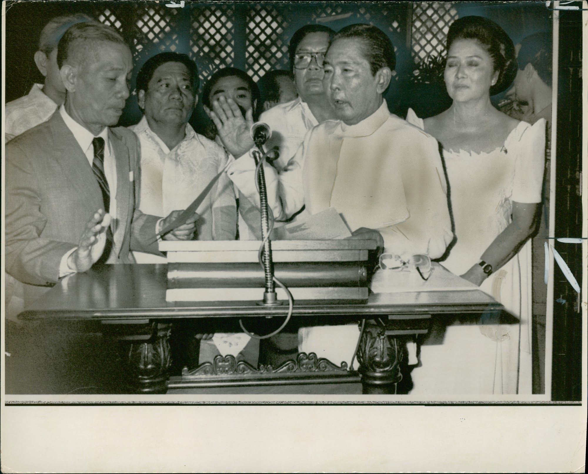 Ferdinand Marcos Former President of the Philippines - Vintage Photogr