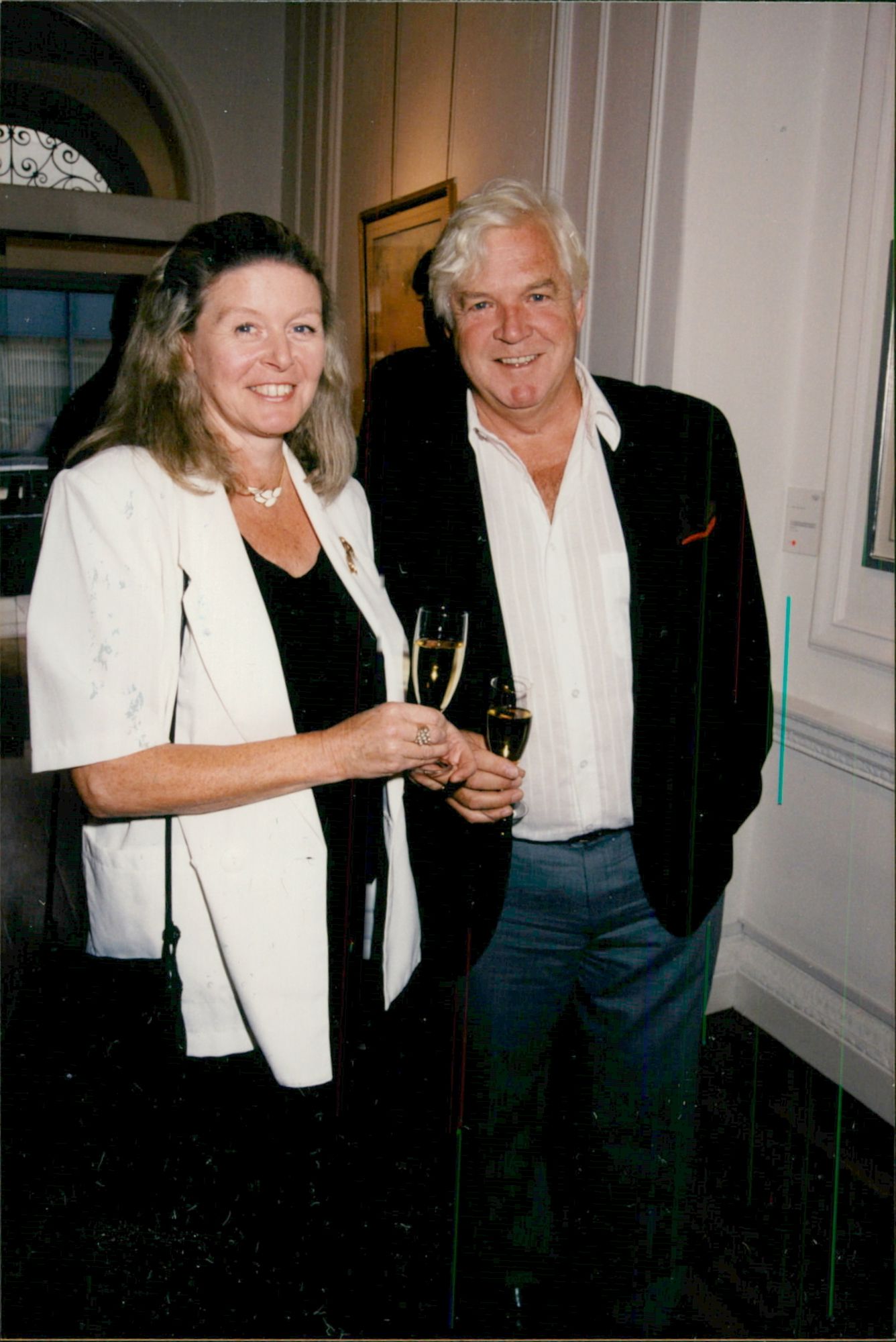 John Stride Actor and his wife - Vintage Photograph