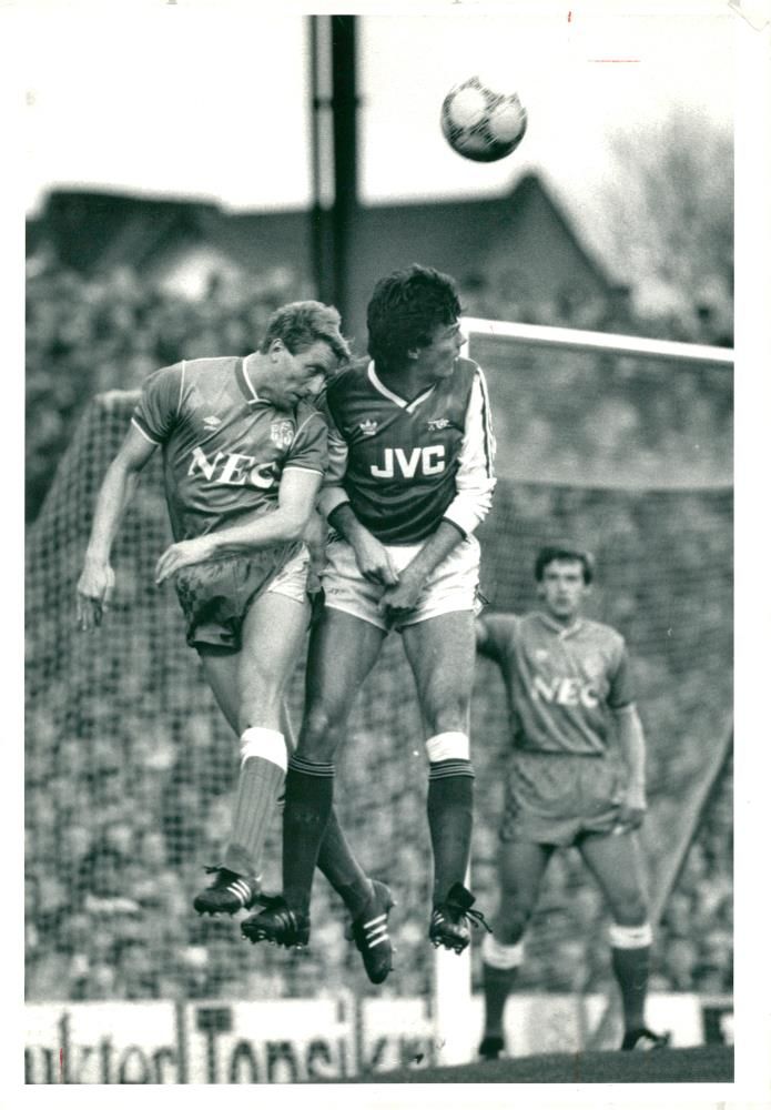 Gary Stevens Footballer. - Vintage Photograph