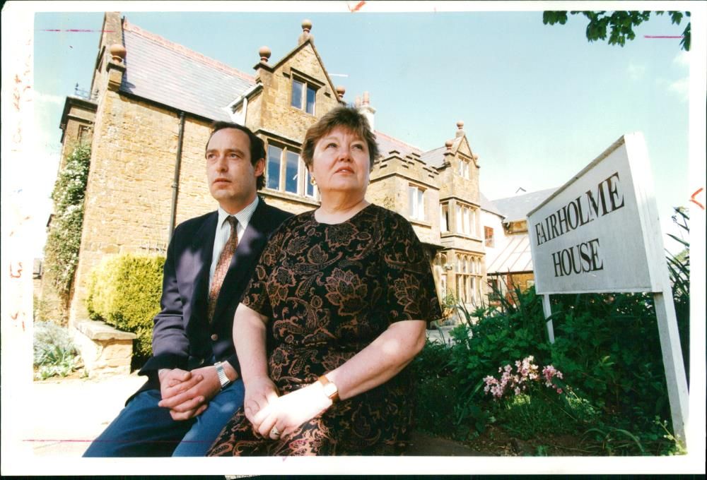 Retirement:ross and barbara greig. - Vintage Photograph