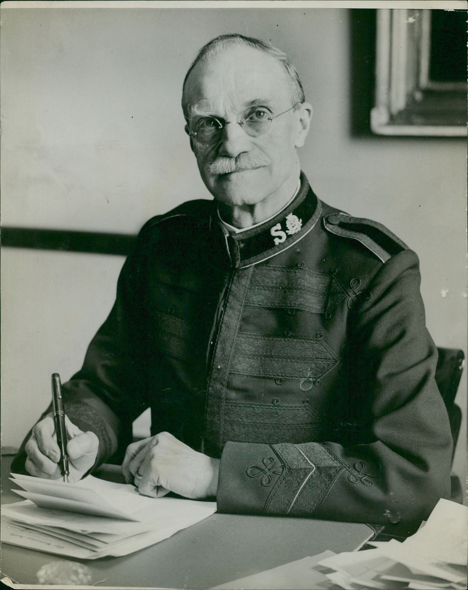 Commissioner Alfred G. Cunningham. - Vintage Photograph