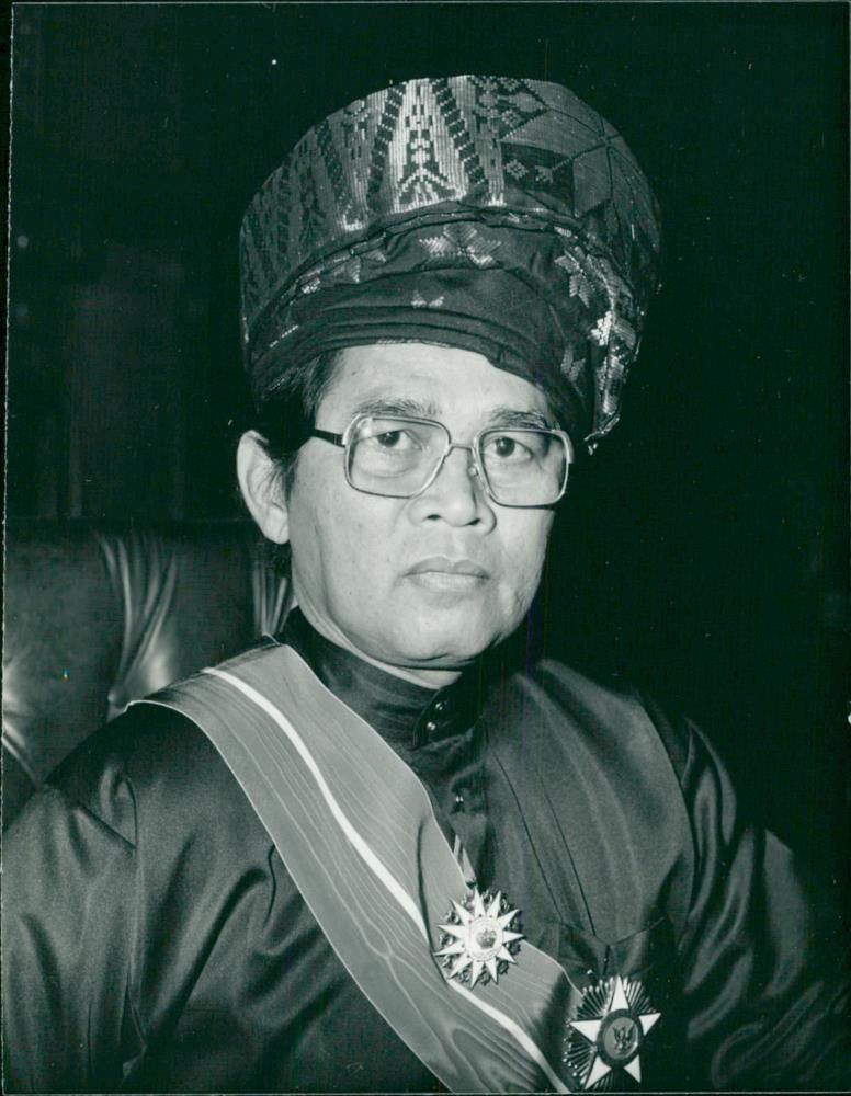 Datuk Jamaluddin Bin Abu Bakar. - Vintage Photograph