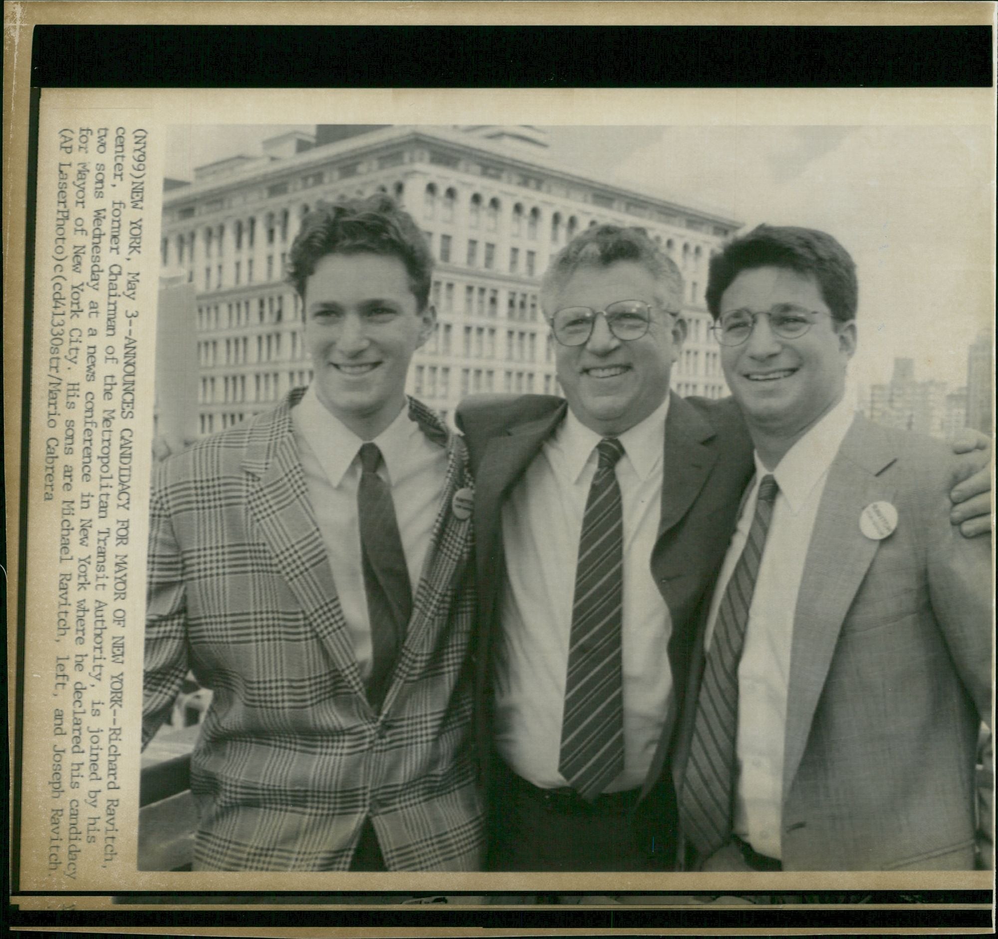Richard Ravitch - Vintage Photograph