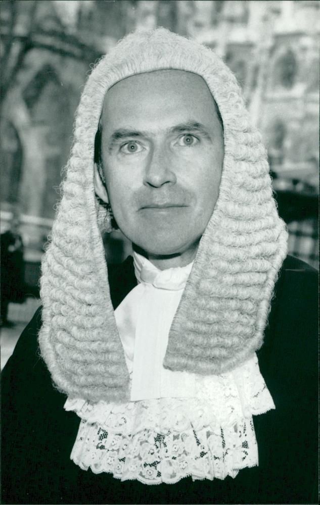 Christopher Harvey Clark, British Judge - Vintage Photograph