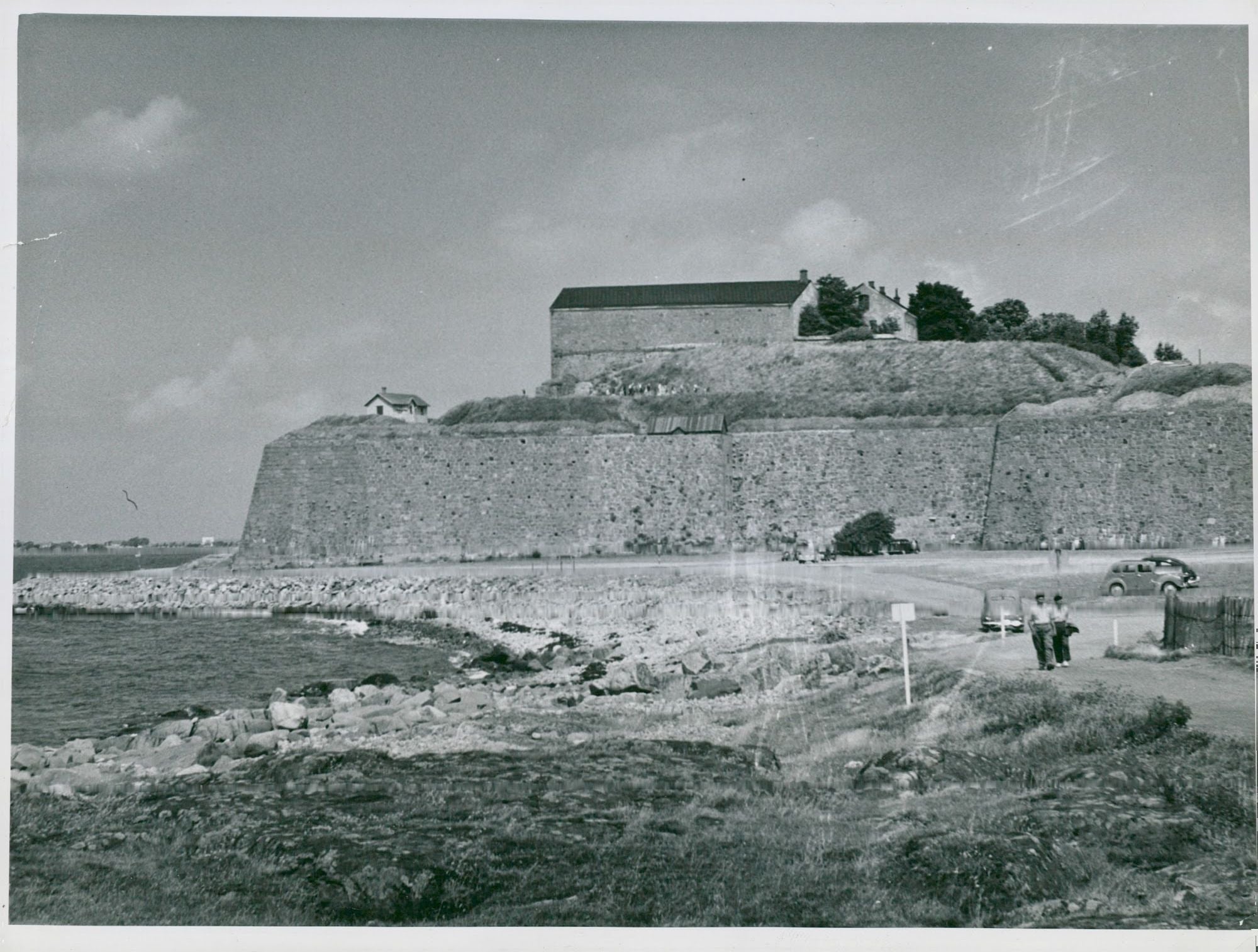 Varberg Fortress - Vintage Photograph