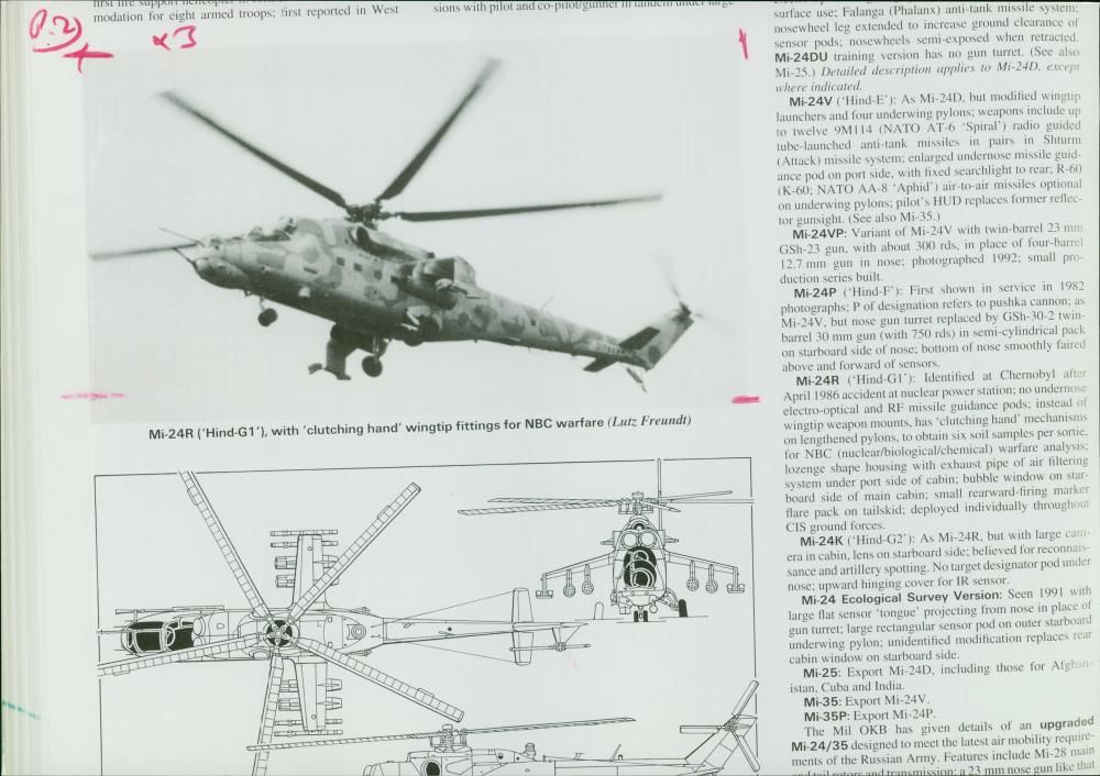 Mil Mi-24R - Vintage Photograph