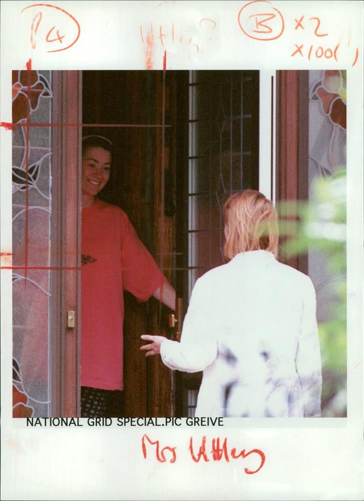 John uttley:with janet uttley. - Vintage Photograph